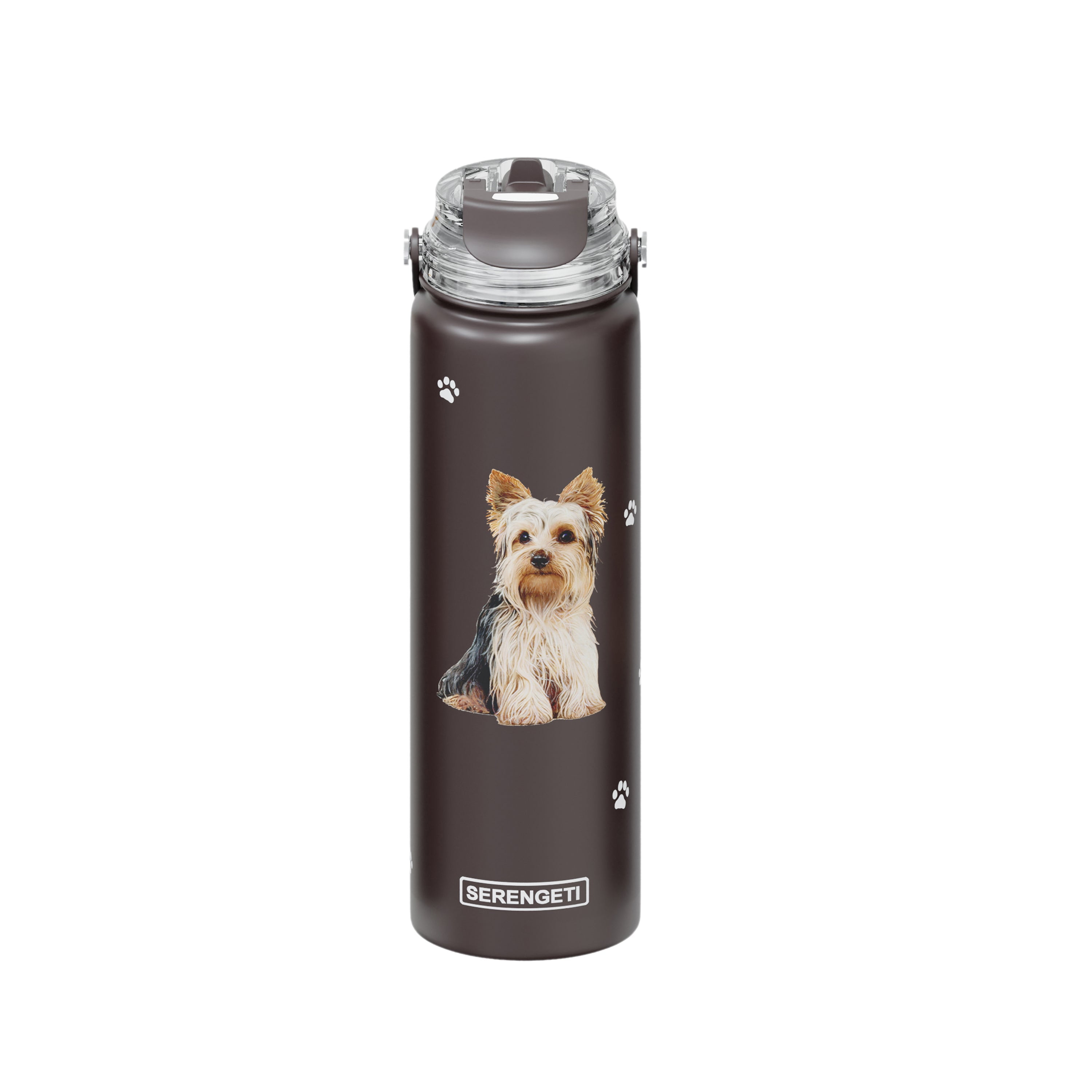 Yorkie Water Bottle Stainless Steel Water Bottle 24 Oz. SERENGETI ...