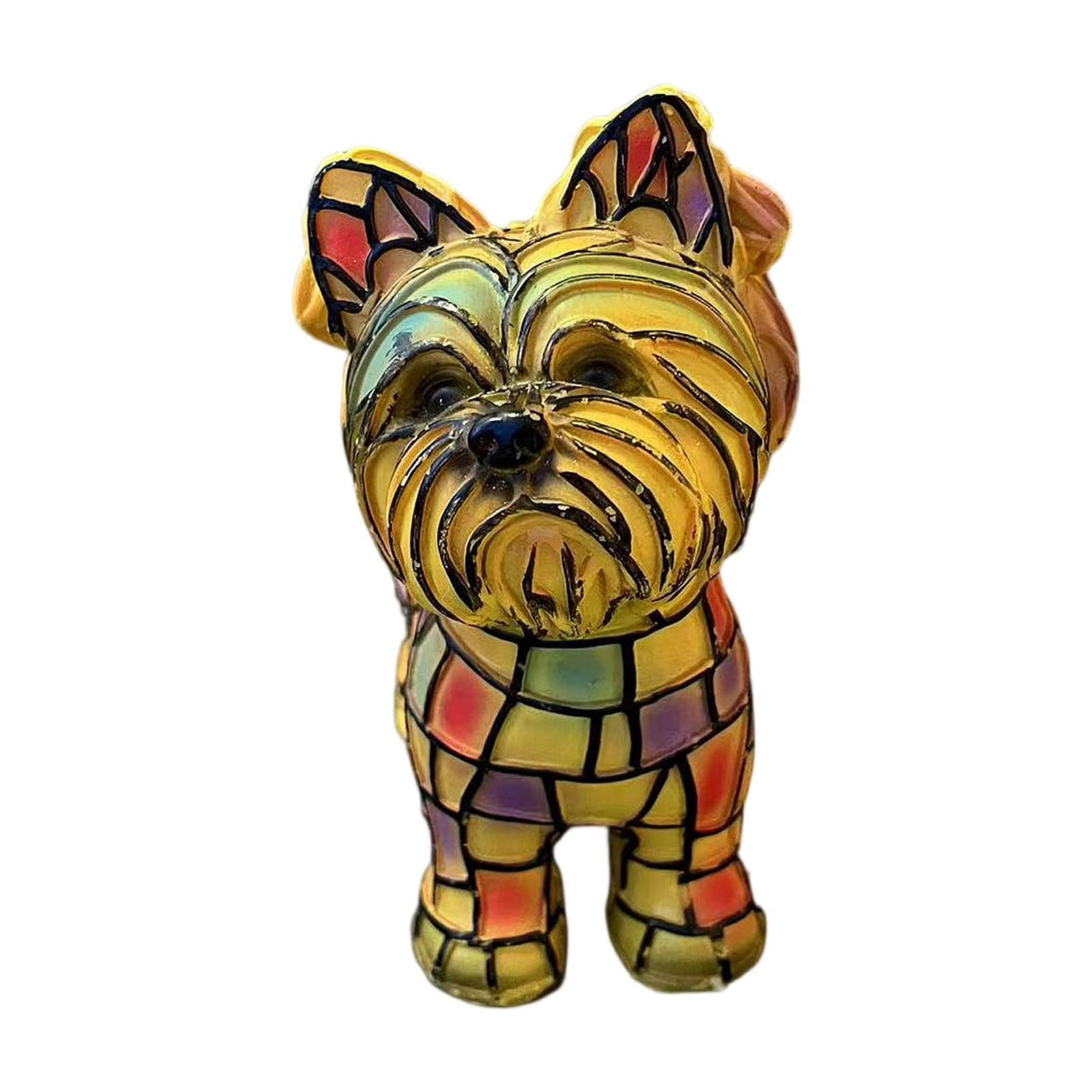 Yorkie (Yorkshire Terrier) Stained Animal Lamp, Cute Pet Themed Night ...