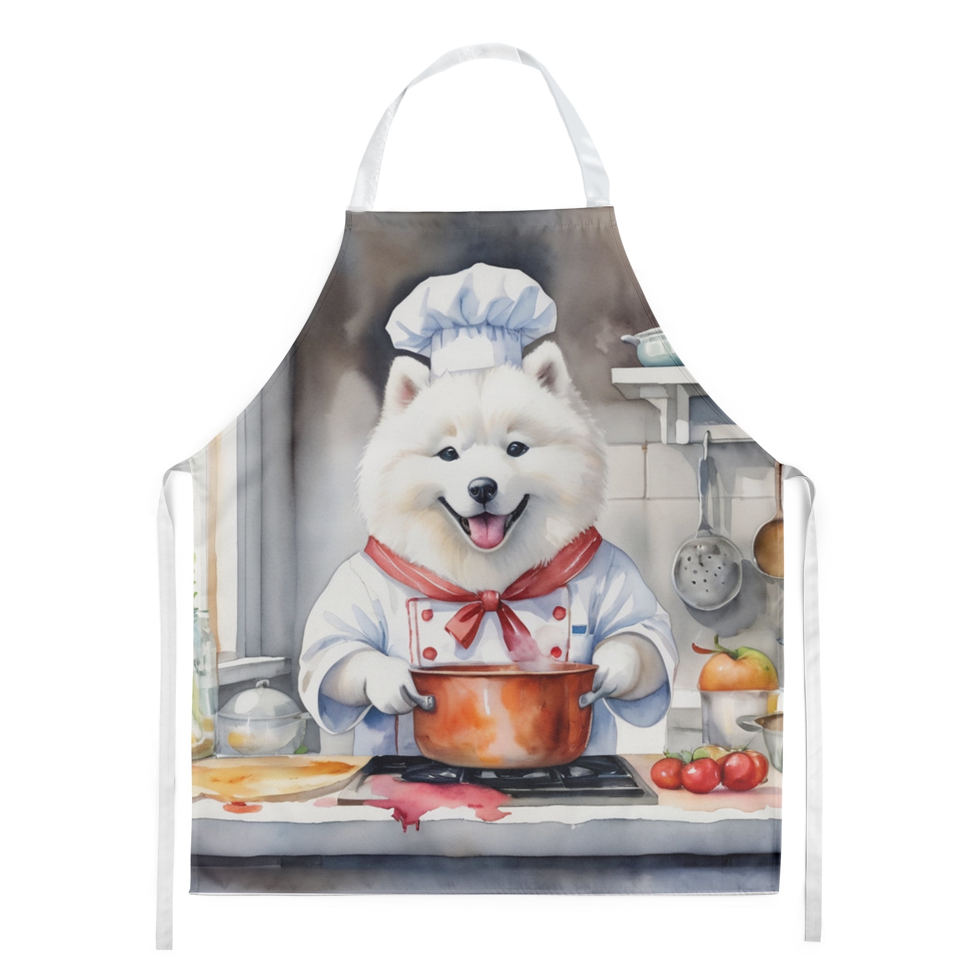 Samoyed The Chef Apron 27 in x 30 in - Walmart.com