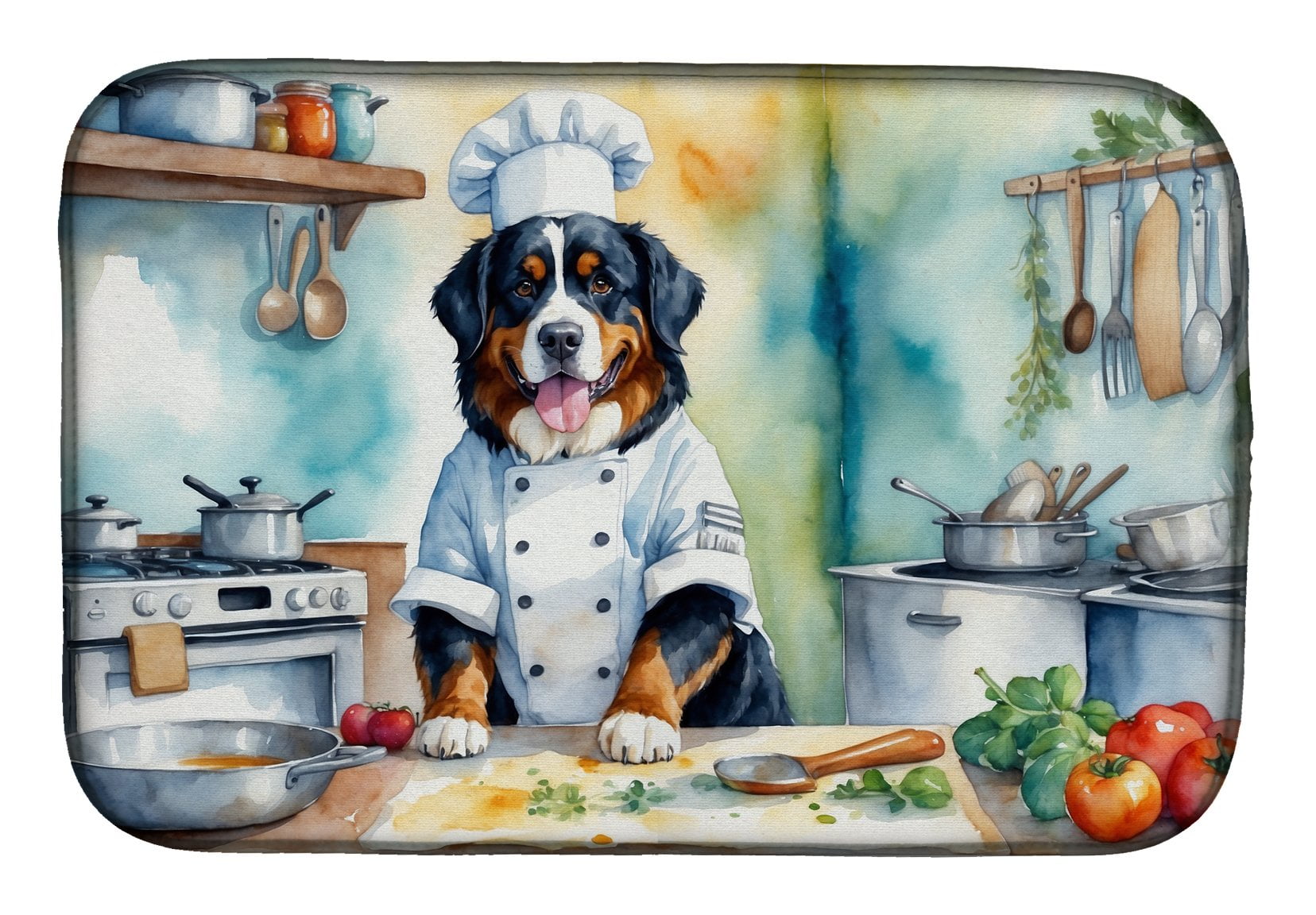 Yorkie Yorkshire Terrier The Chef Dish Drying Mat - Walmart.com