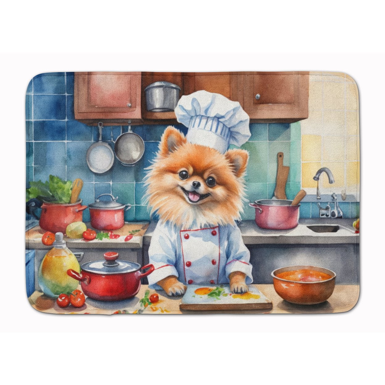 Yorkie Yorkshire Terrier The Chef Memory Foam Kitchen Mat - Walmart.com