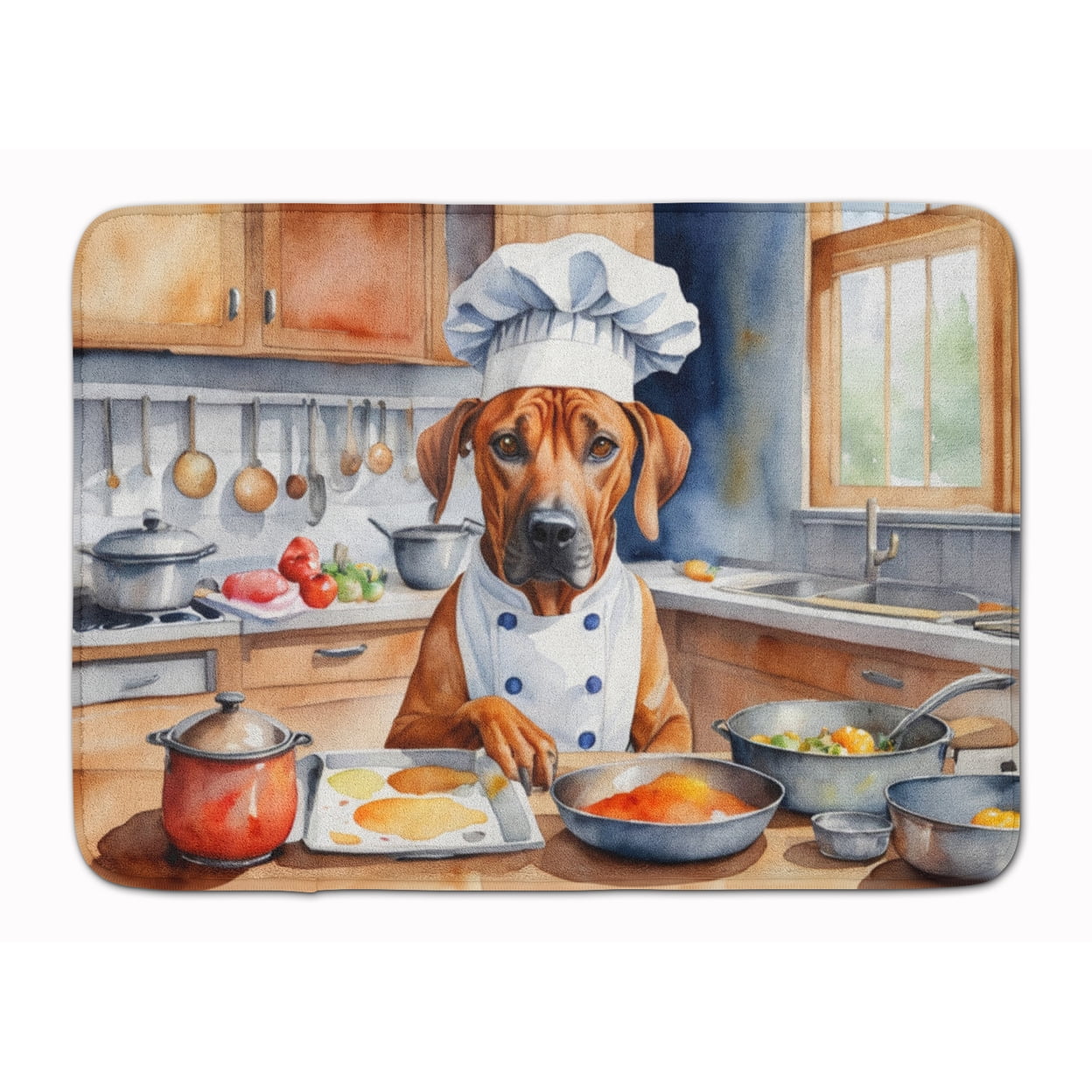 Yorkie Yorkshire Terrier The Chef Memory Foam Kitchen Mat - Walmart.com