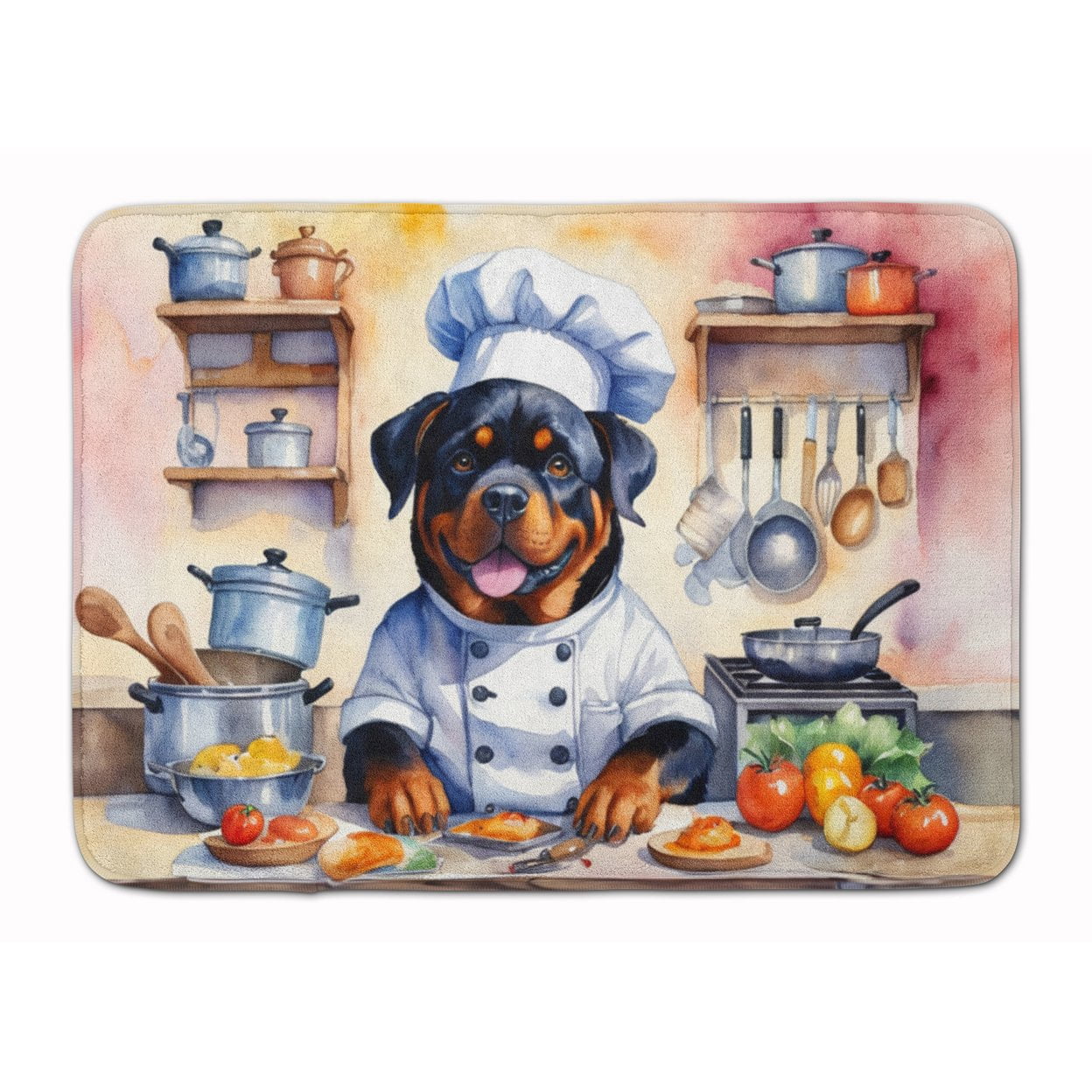 Yorkie Yorkshire Terrier The Chef Memory Foam Kitchen Mat - Walmart.com