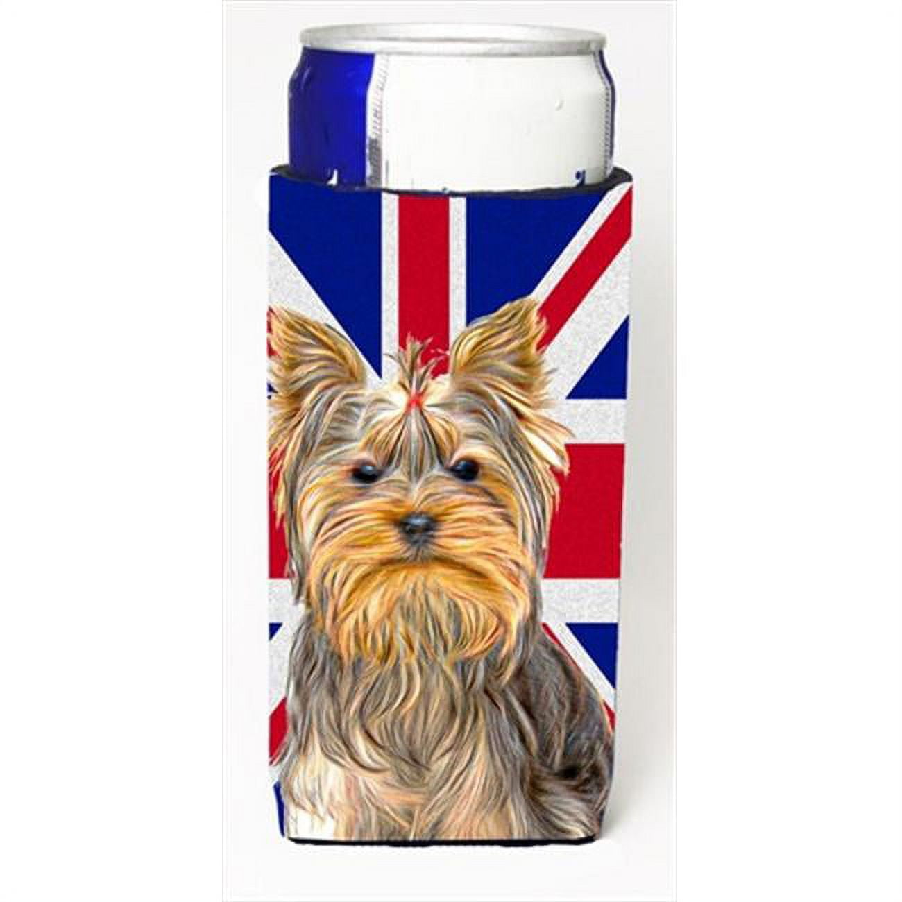 Yorkie & Yorkshire Terrier with English Union Jack British Flag ...