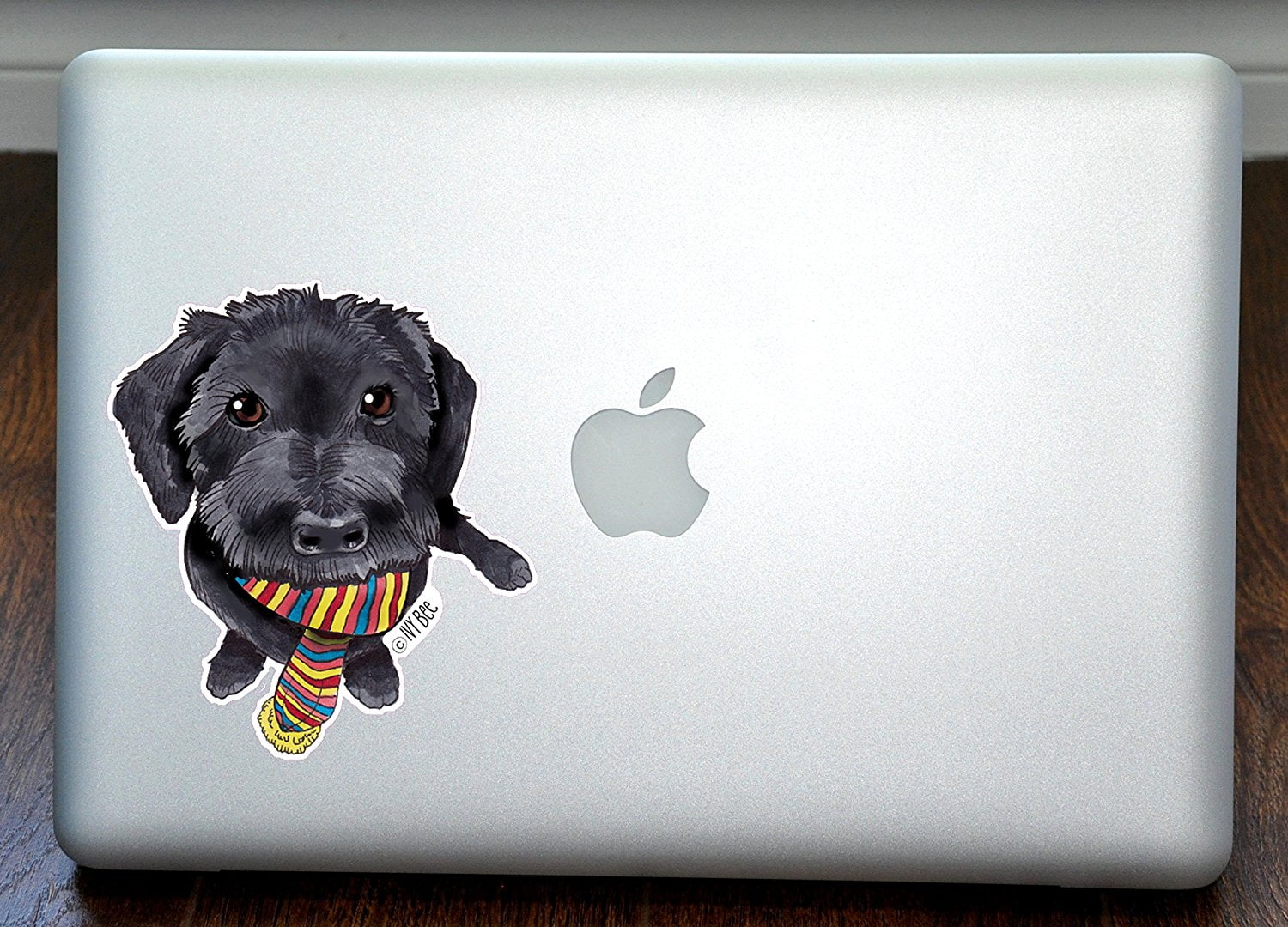 Yorkipoo Yorkie Poo Art Full Color Decal for 13" Macbook: Computer ...