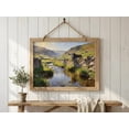 Yorkshire Dales Stream Cow Spring Landscape Farmhouse Decor, Unframed ...