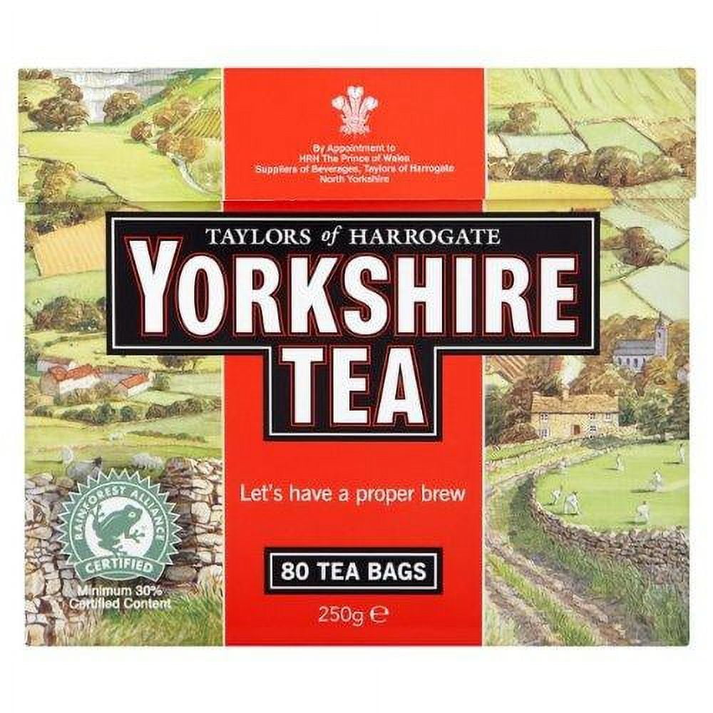 Yorkshire Tea 80's Tea Bag - Walmart.com
