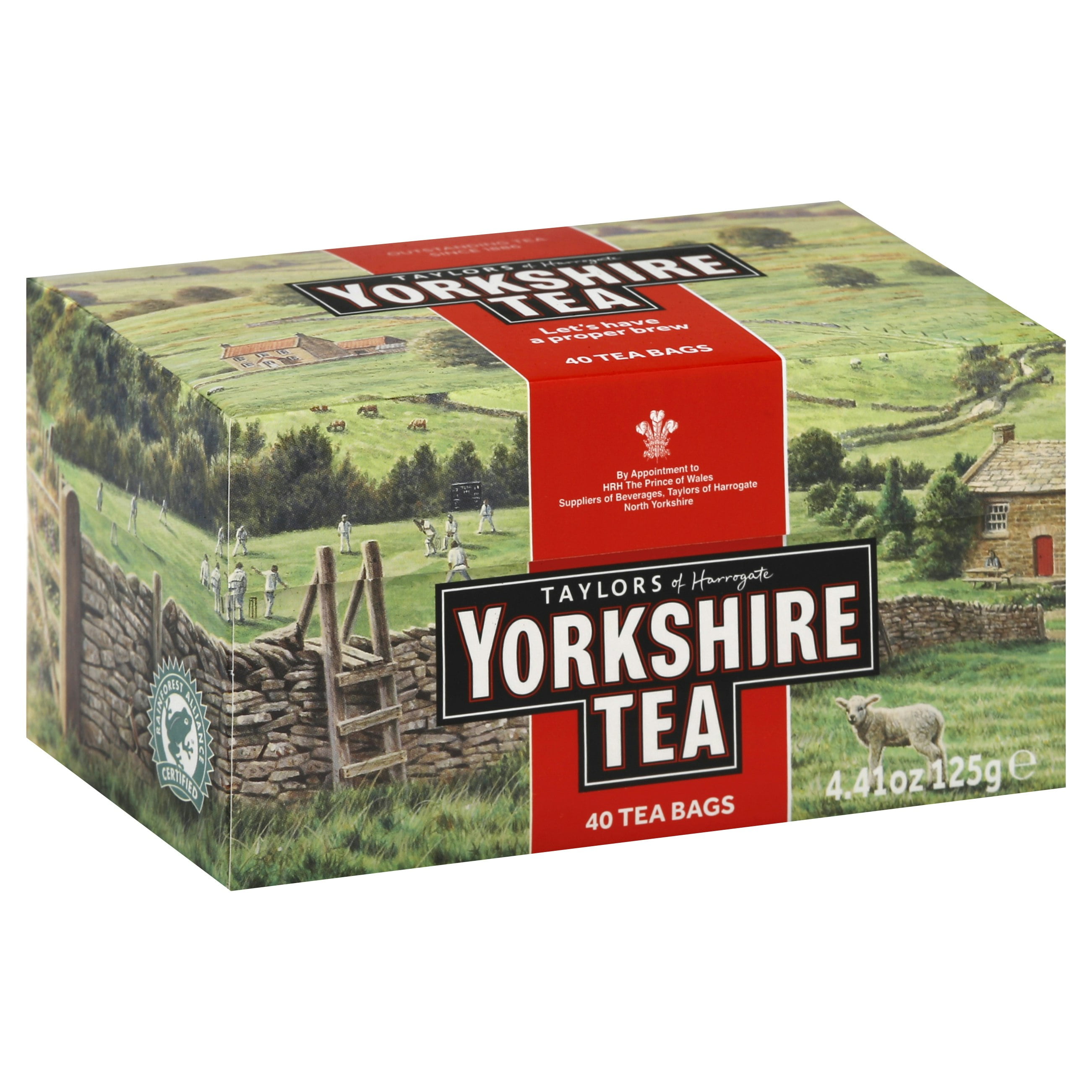 Yorkshire Tea Yorkshire Red 40 Bag (Pack Of 10) - Walmart.com