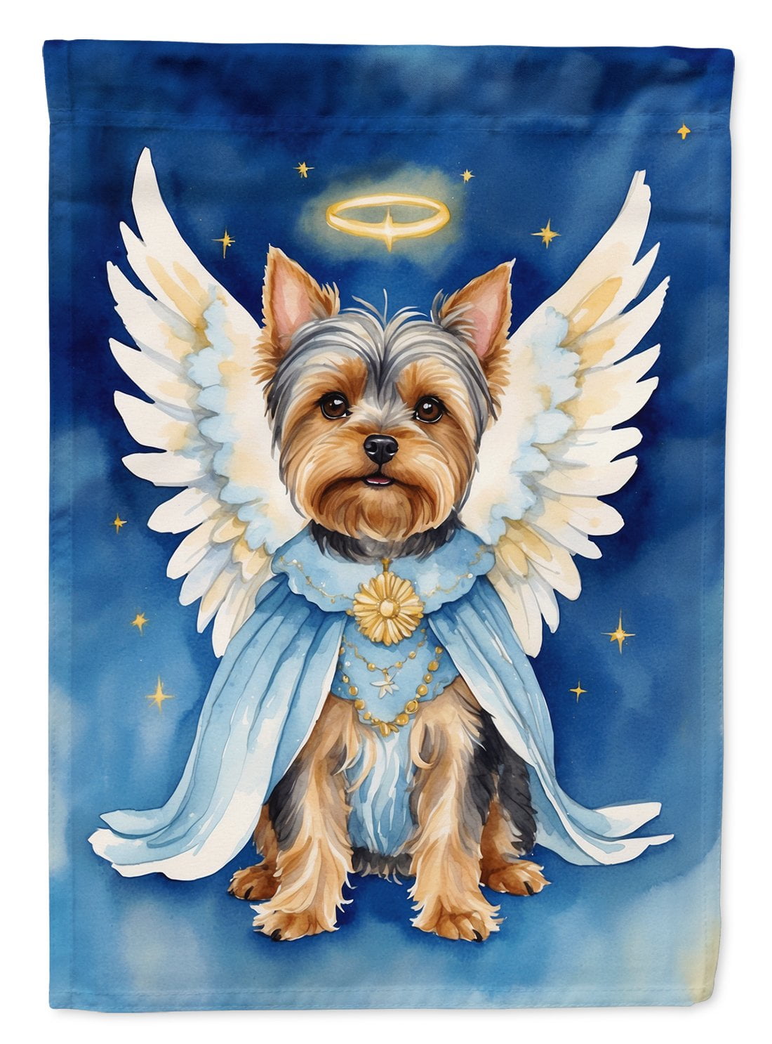Yorkshire Terrier My Angel Garden Flag 11.25 in x 15.5 in - Walmart ...