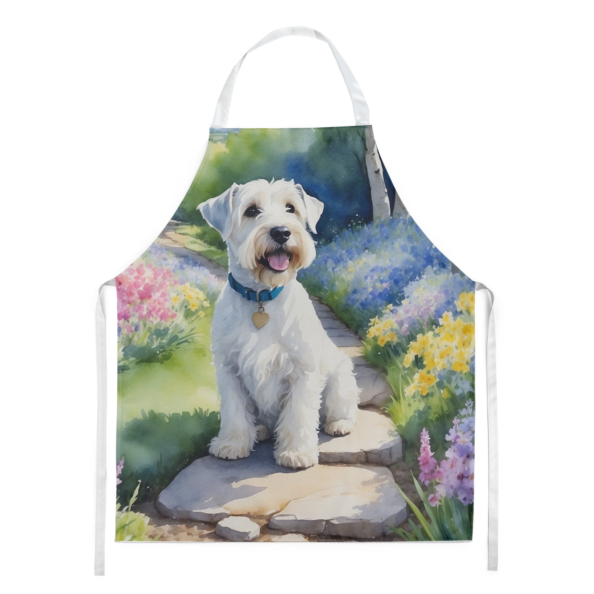 Yorkshire Terrier Spring Path Apron - Walmart.com