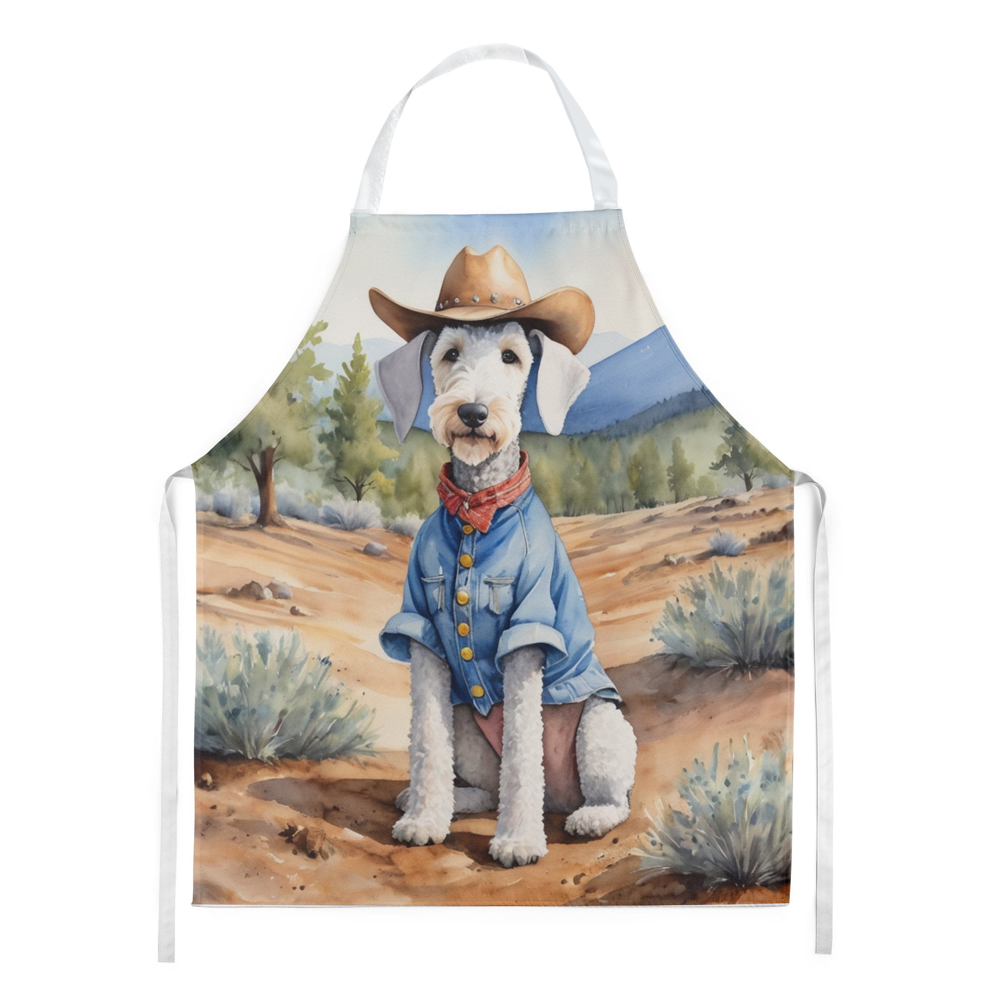 Yorkshire Terrier Cowboy Apron - Durable Polyester Fabric - Walmart.com