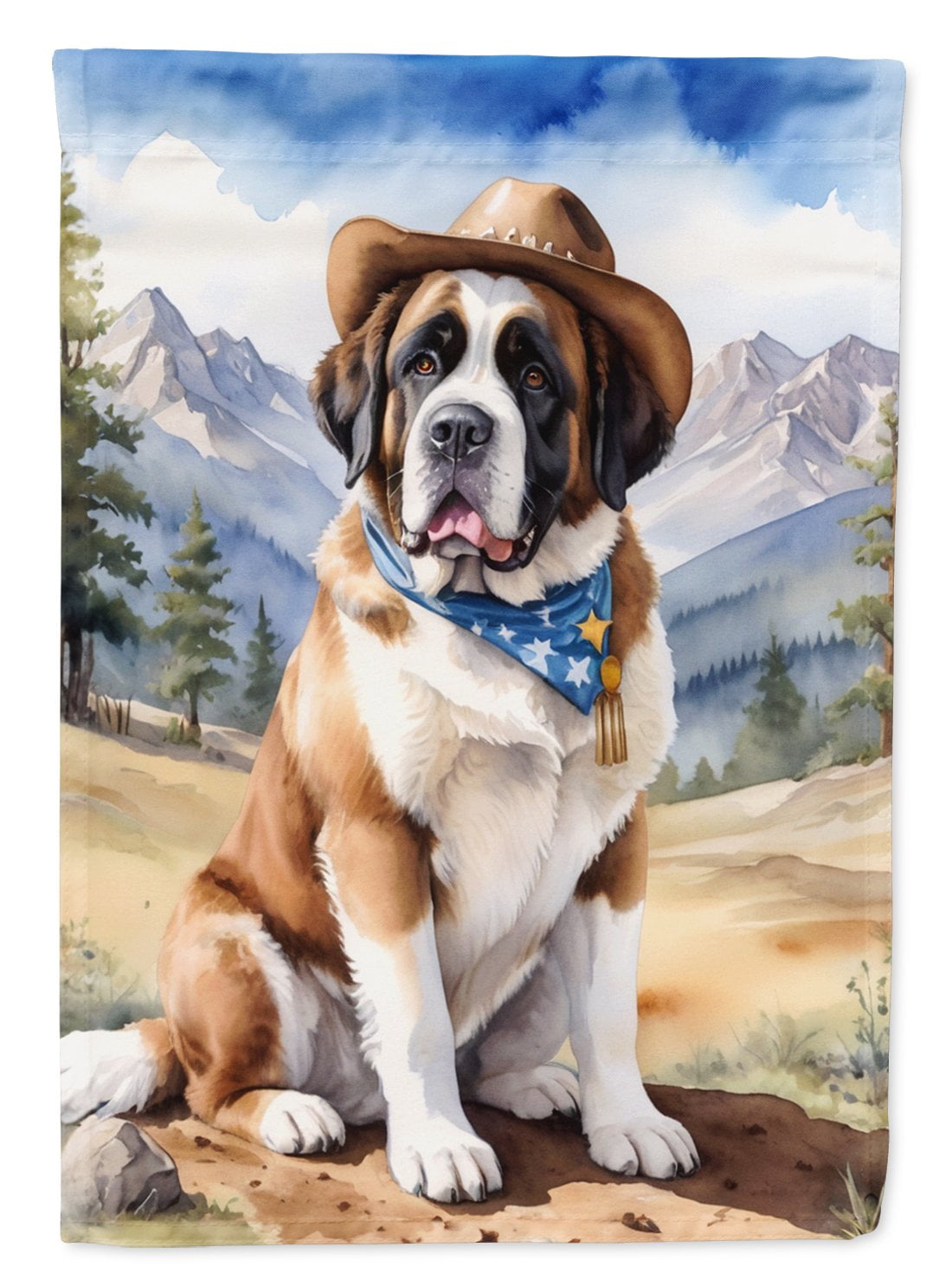 Yorkshire Terrier Yorkie Cowboy Welcome House Flag - Walmart.com