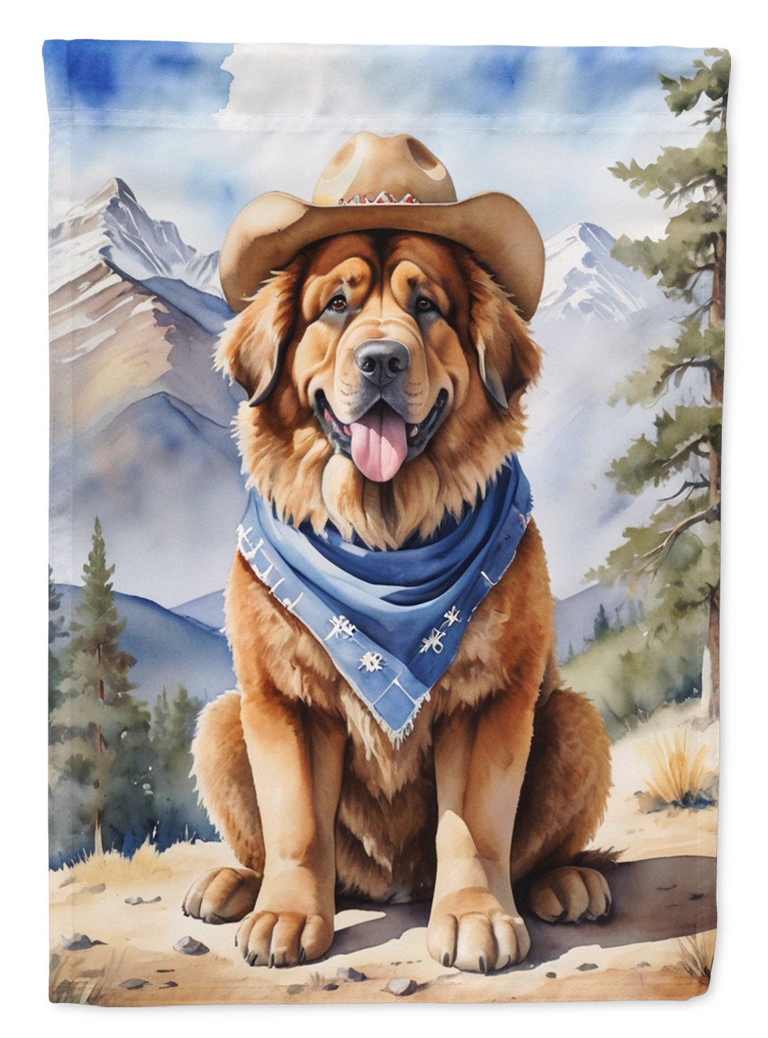 Yorkshire Terrier Yorkie Cowboy Welcome House Flag - Walmart.com