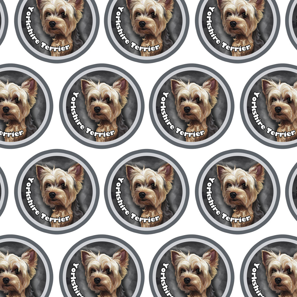 Yorkshire Terrier Yorkie Dog Pet Premium Gift Wrap Wrapping Paper Roll ...