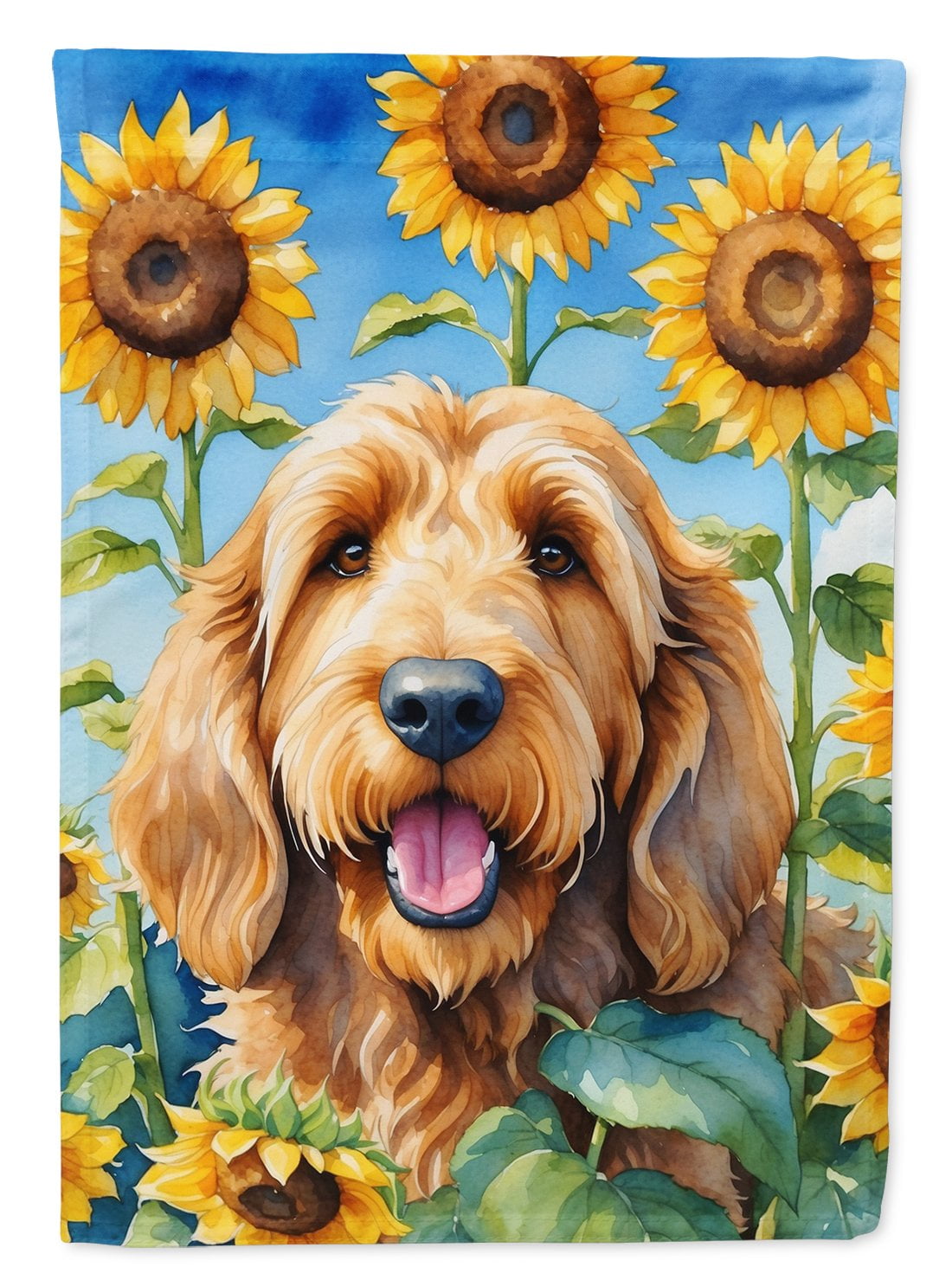 Yorkshire Terrier in Sunflowers House Flag - Walmart.com