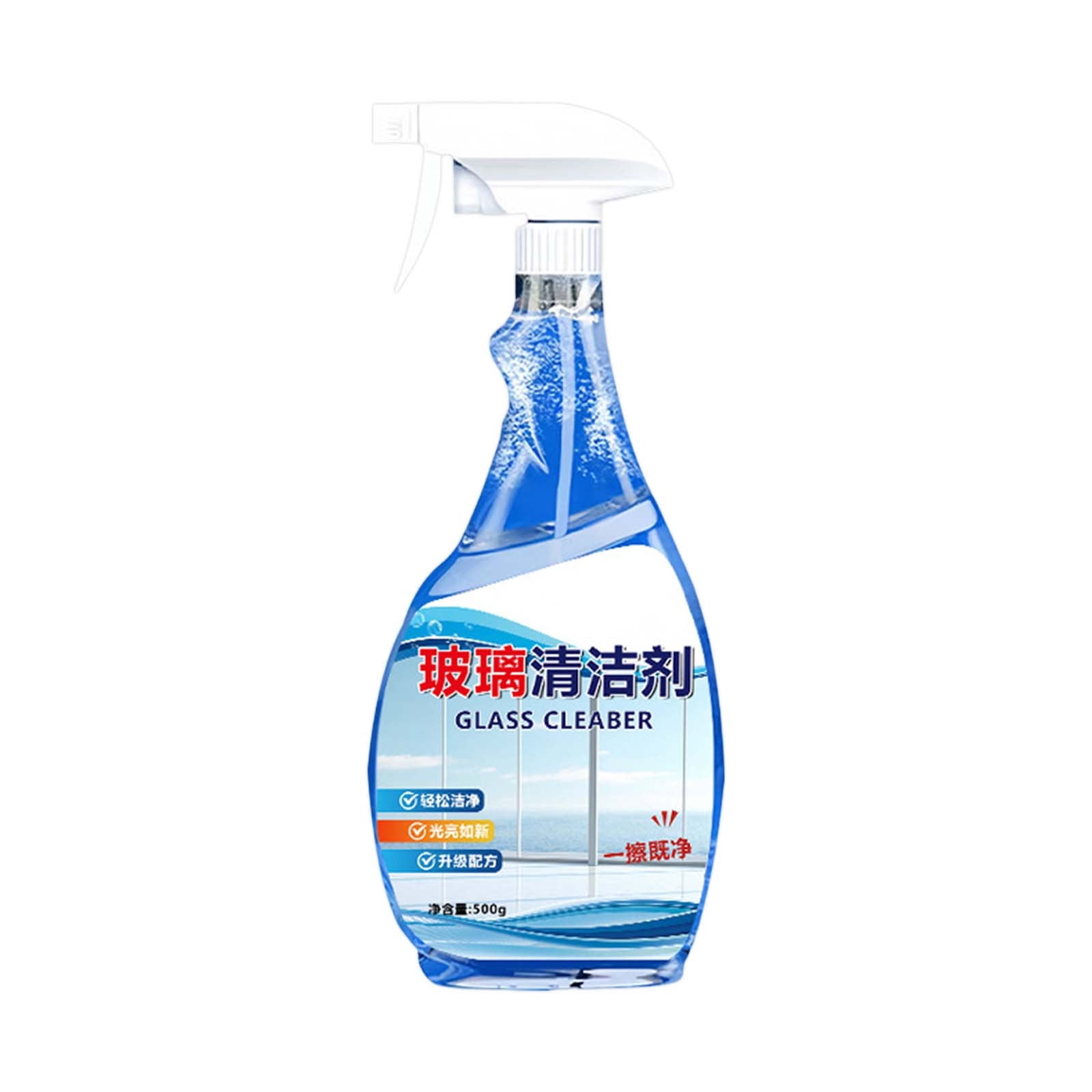 Yorkspred Glass Cleaner, 17 oz Cleaner for Auto and Home for a Streak ...