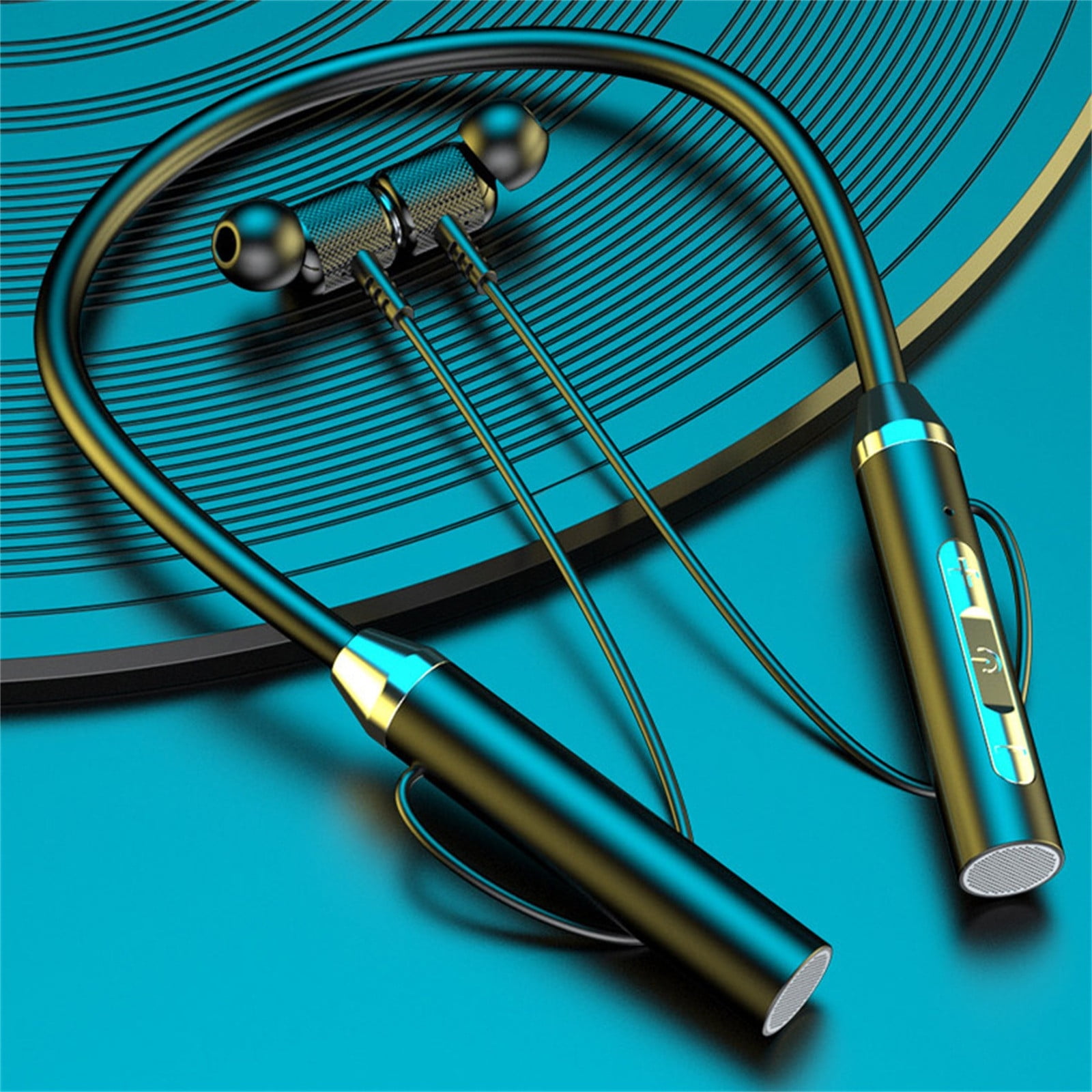 Yorkspred Neck Wireless Bluetooth Headphones - Multi-Function Sports ...