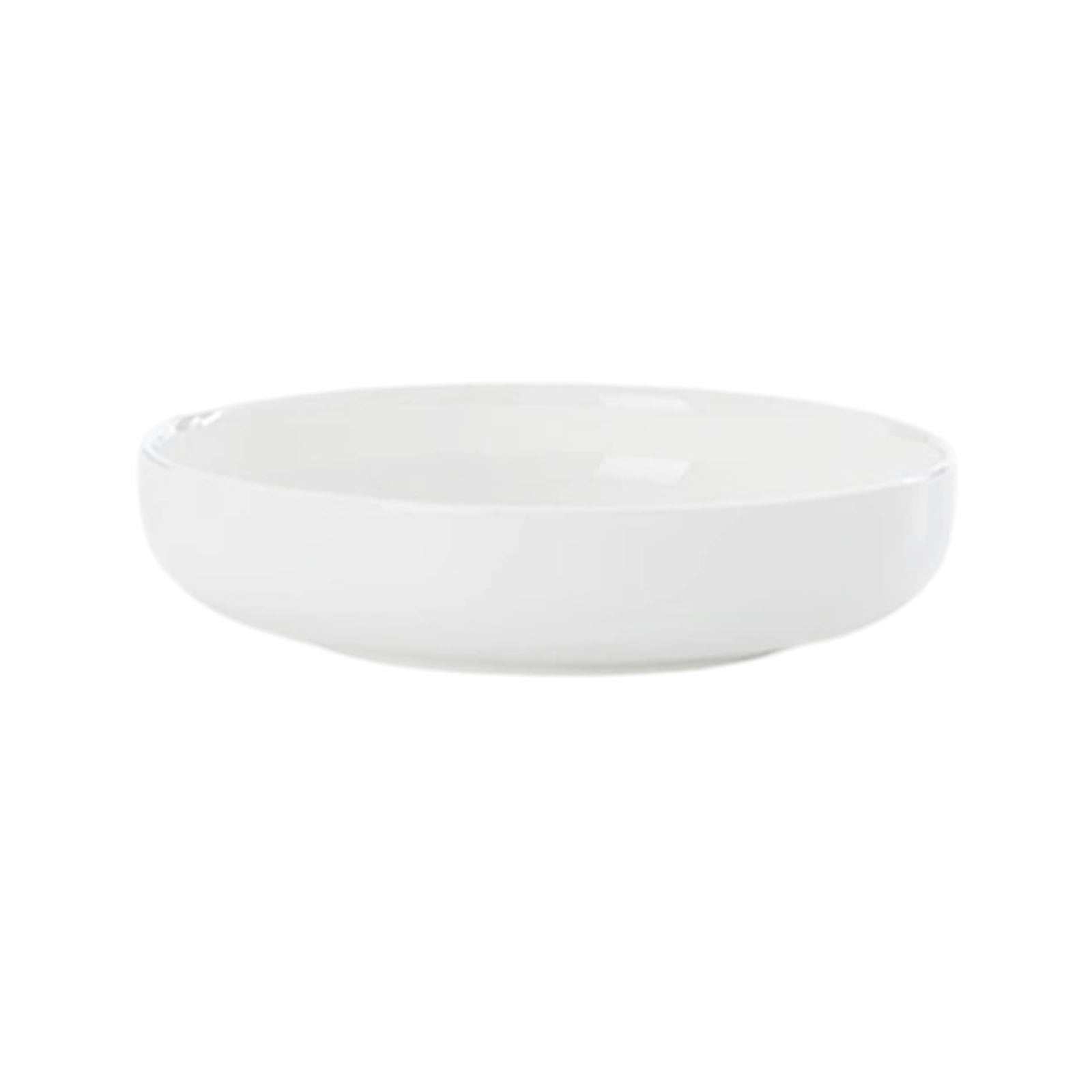 Yorkspred Pasta Plates, 8-Inch Soup Plates, Cream White Porcelain Pasta ...