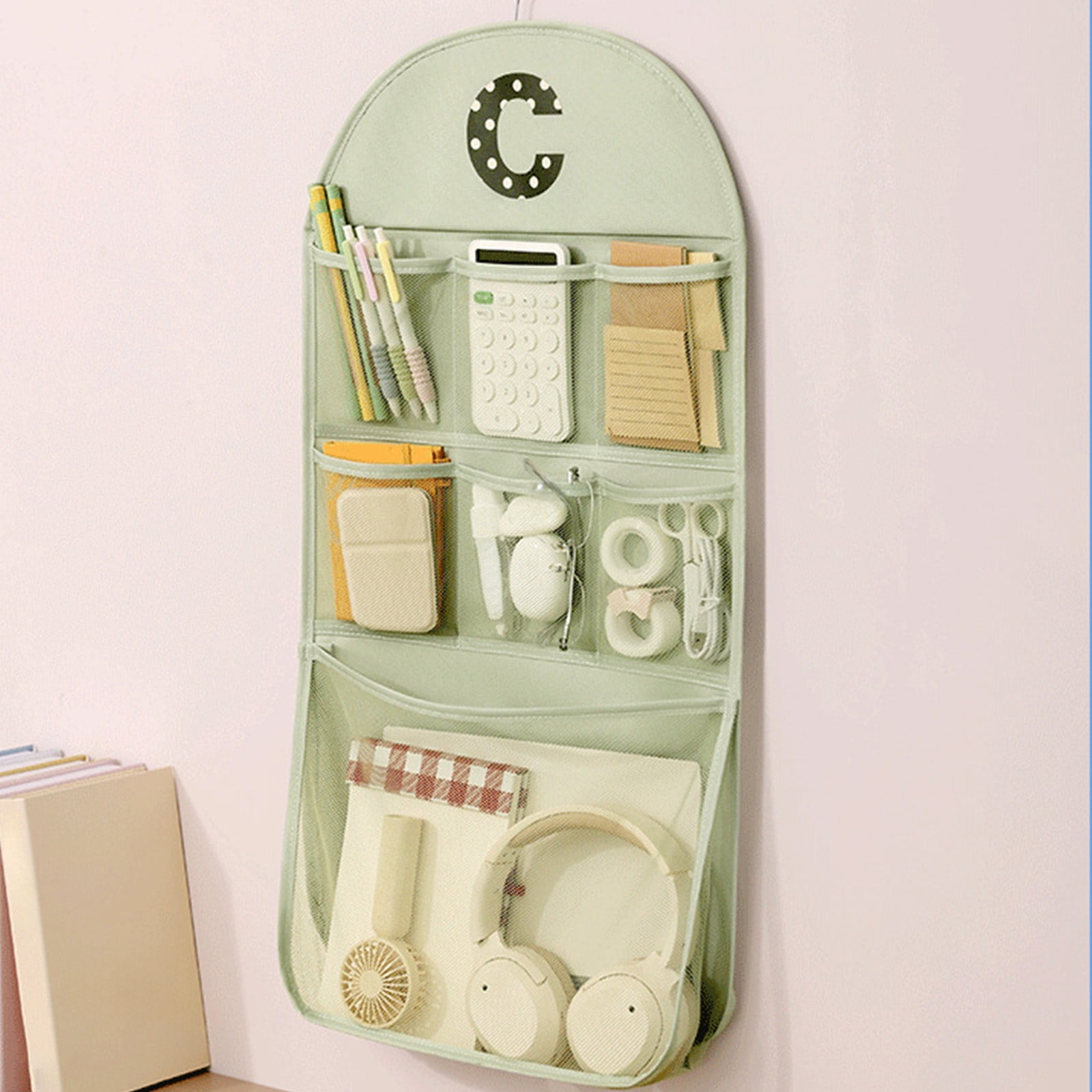 Yorkspred Wall-Mounted Hanging Bag Organizer - Sturdy Hook Sock and Bra ...