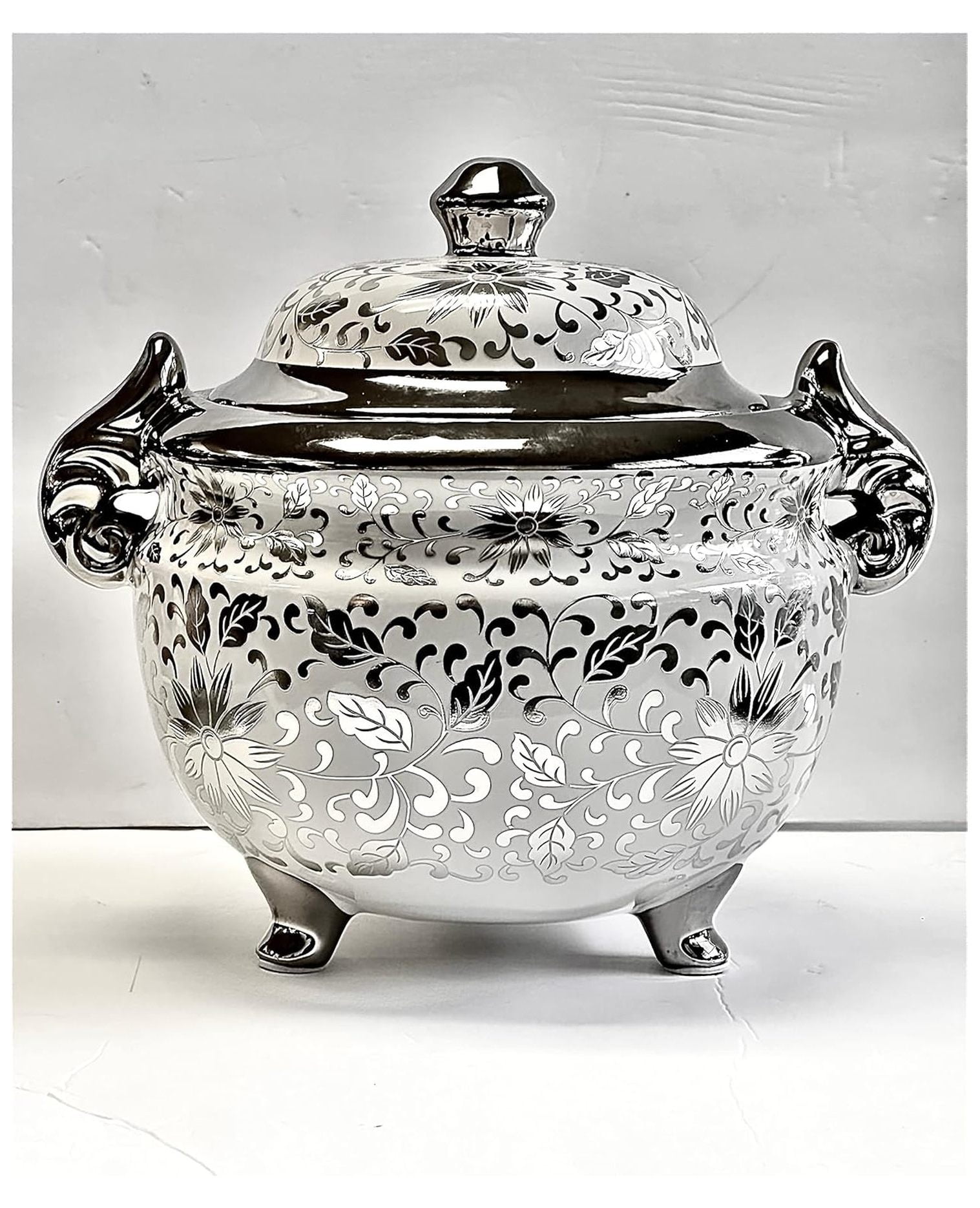 Yoruba Obatala Sopera White Saint Bowl with Decoration - Religious ...