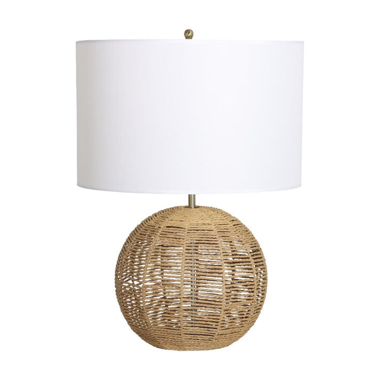 Yosemite Home Decor Dana Rattan One Light Table Lamp - Walmart.com