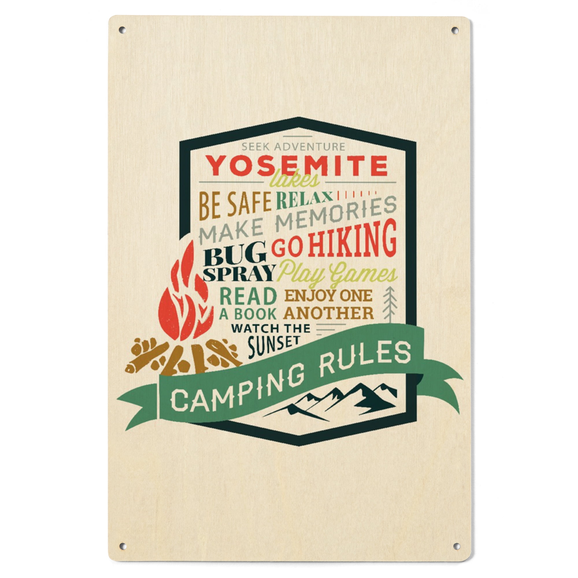 Yosemite National Park, California, Yosemite Lakes, Camping Rules ...