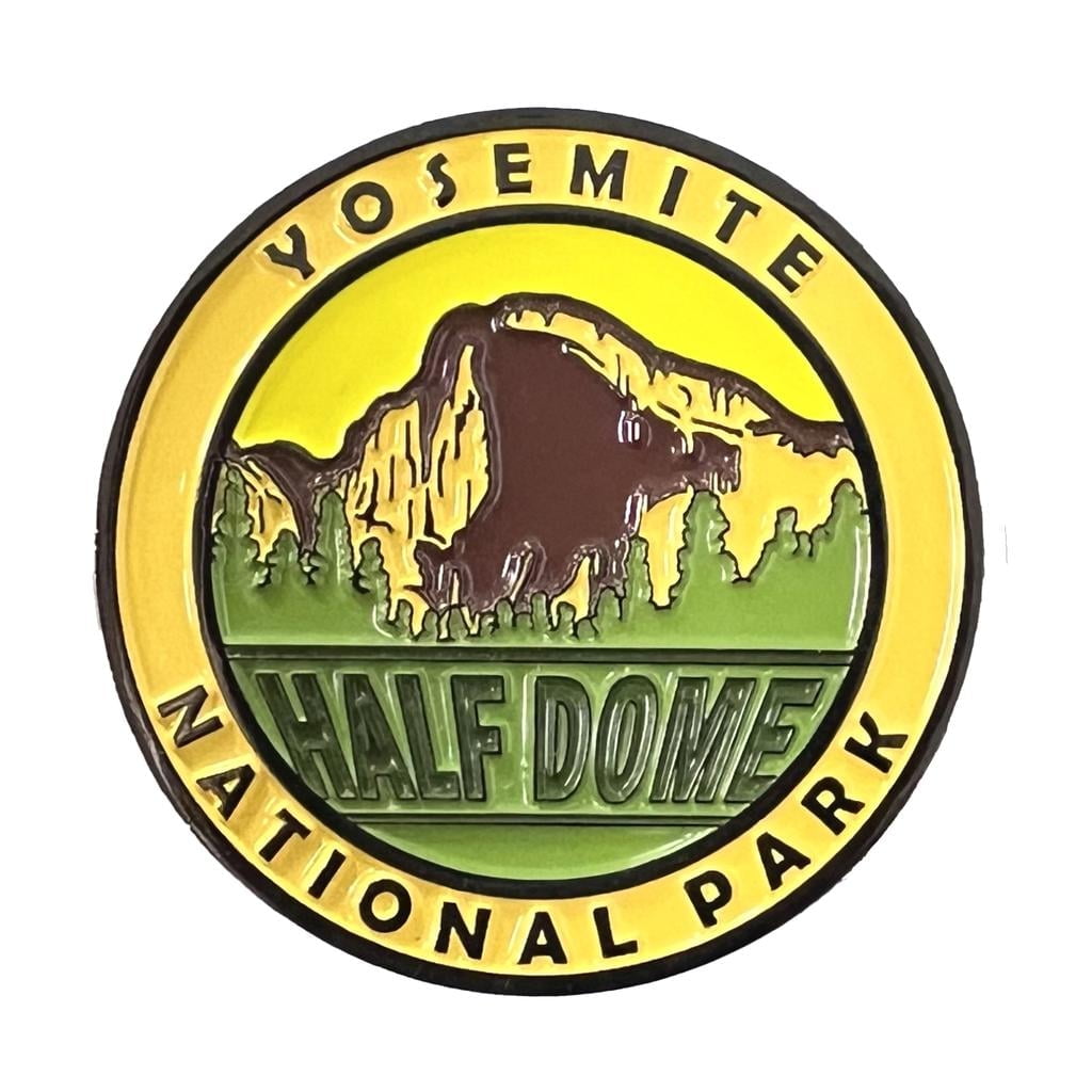 Yosemite National Park Collectible Magnet - Enamel Finish, 52mm ...