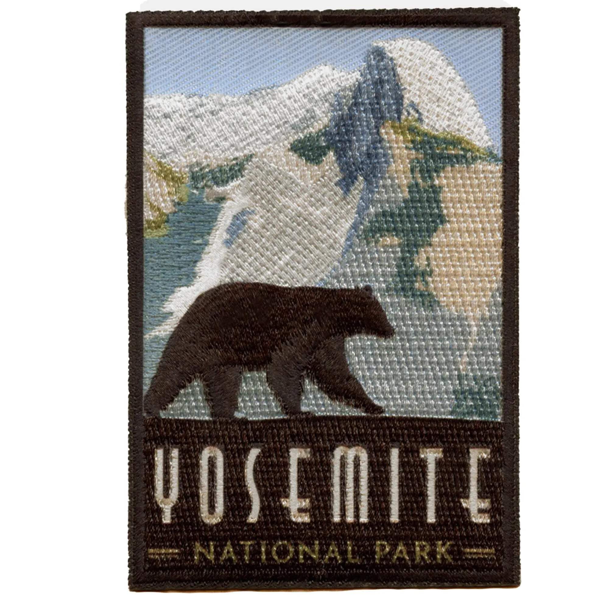 Yosemite National Park Patch Bear Sierra Nevada Sublimated Iron On ...