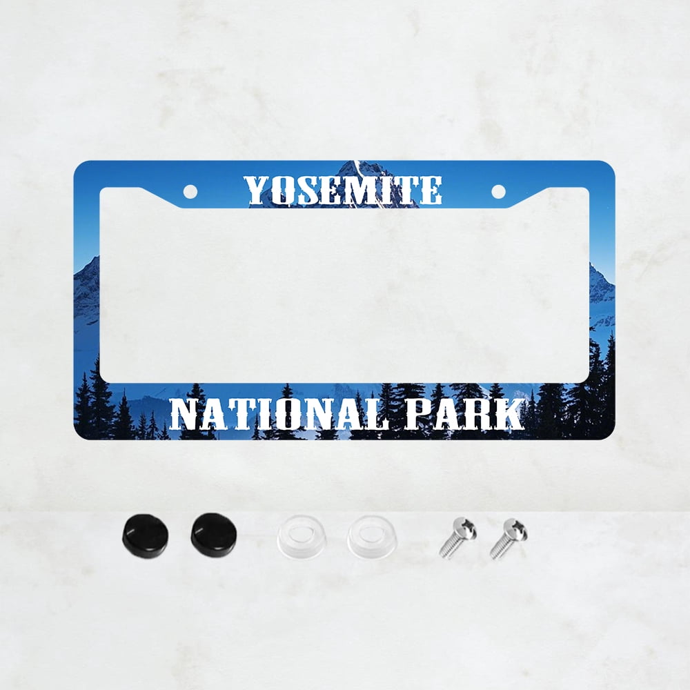 Yosemite National Park license plate frame, interesting license plate ...