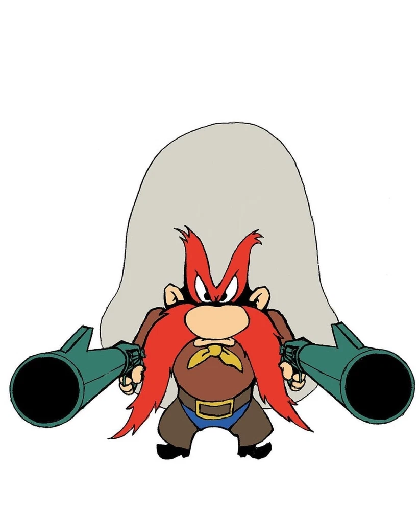 Yosemite Sam Decal Sticker Cartoon Sticker, Phone Decal Water Bottle ...