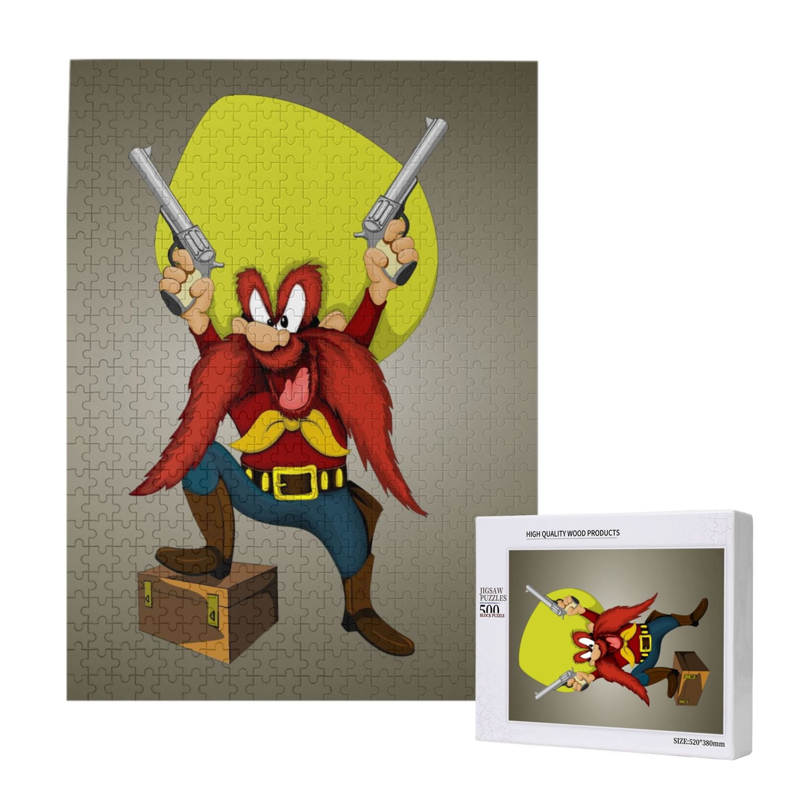 Yosemite Sam Jigsaw Puzzle 300 500 1000 Piece Colorful Puzzles Gifts ...