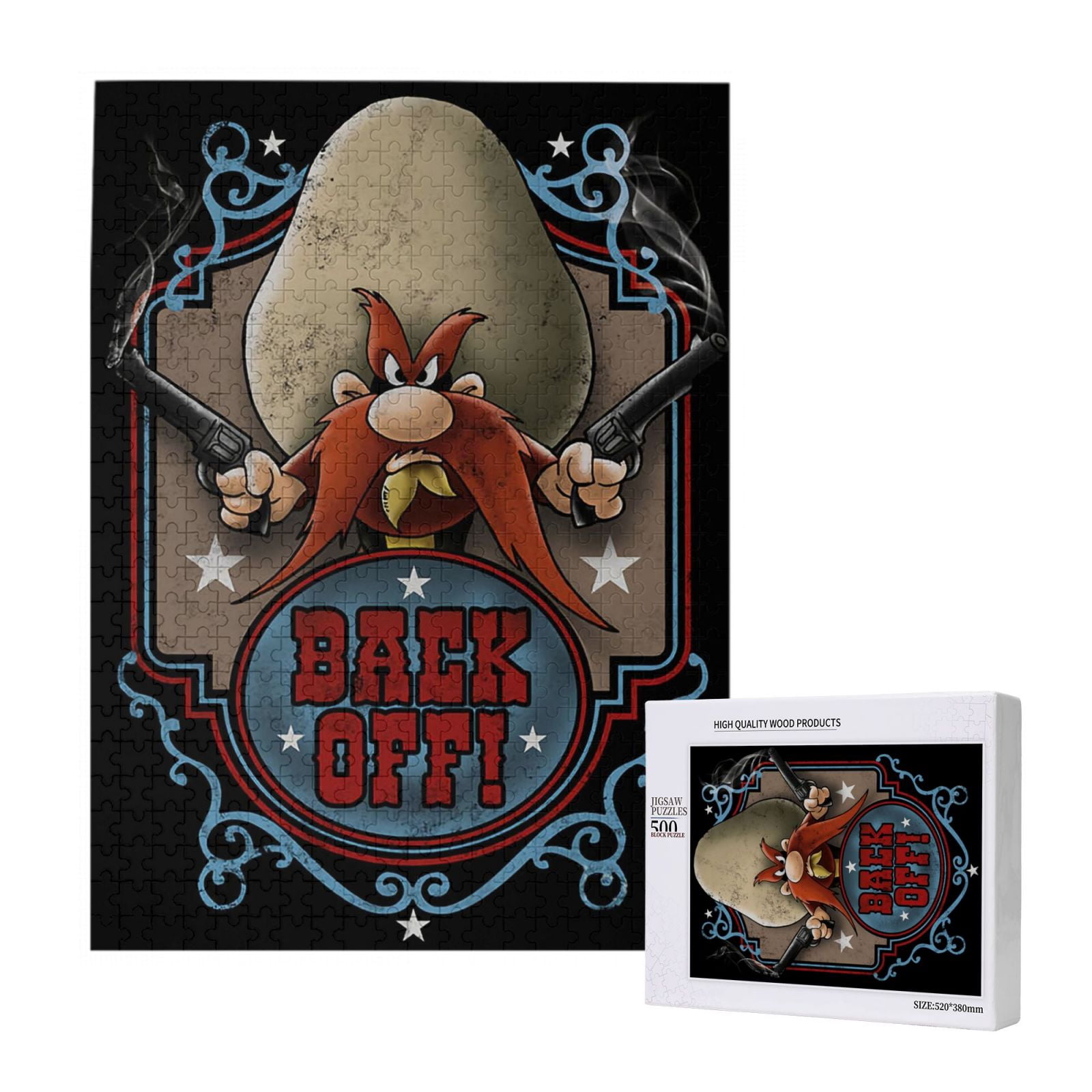 Yosemite Sam Jigsaw Puzzle Interactive Brain Teaser Board Game for ...