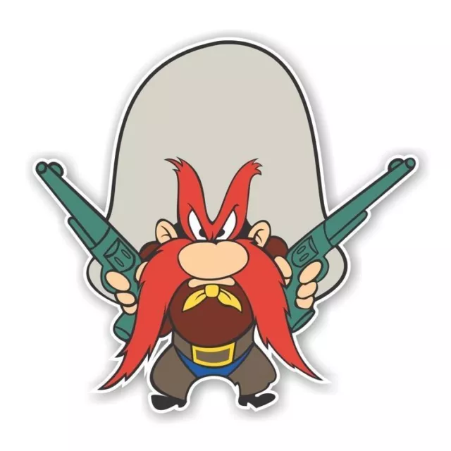 Yosemite Sam Sticker Phone Decal Water Bottle Stickers Car Decals ...