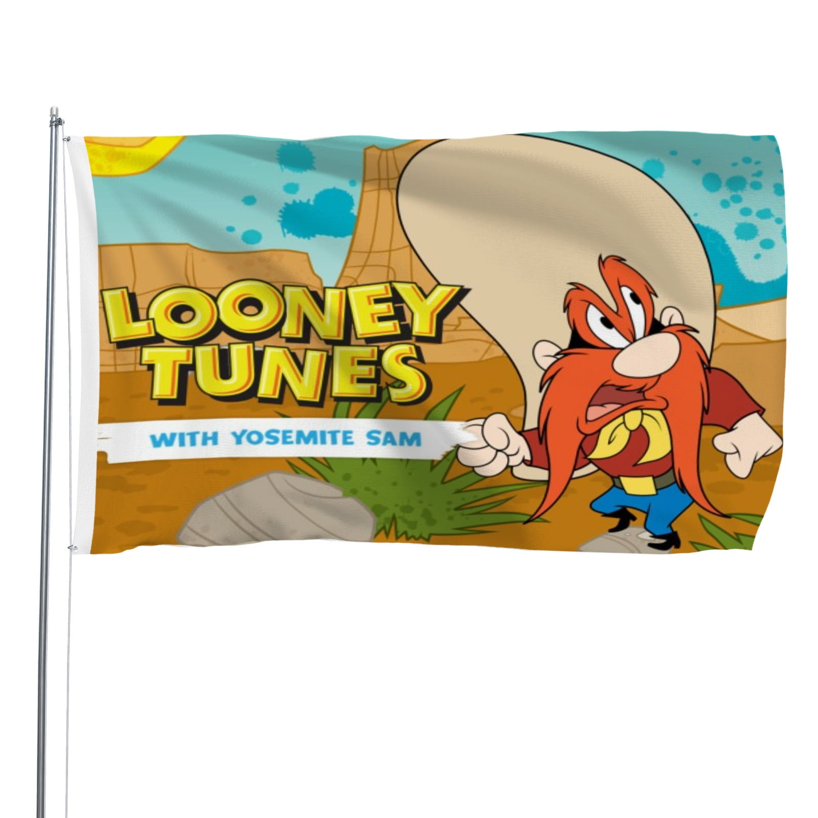 Yosemite Sam-themed Printed Flag Perfect gift for fans, friends, and ...