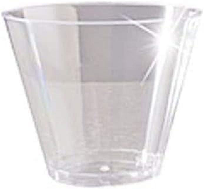 Yoshi Clear Ware 9 Oz Rigid Plastic Squat - Walmart.com