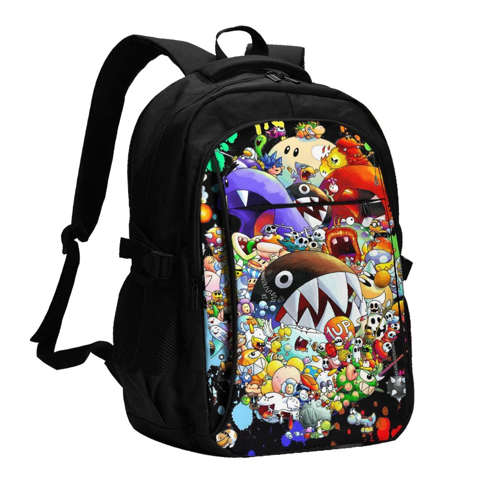 Yoshi Island Art Travel Backpack Large Laptop Backpacks For Men Women ...