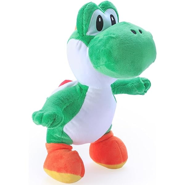 Yoshi , Mario All-Stars Series 13 Inch Green, Ideal for Christmas and ...