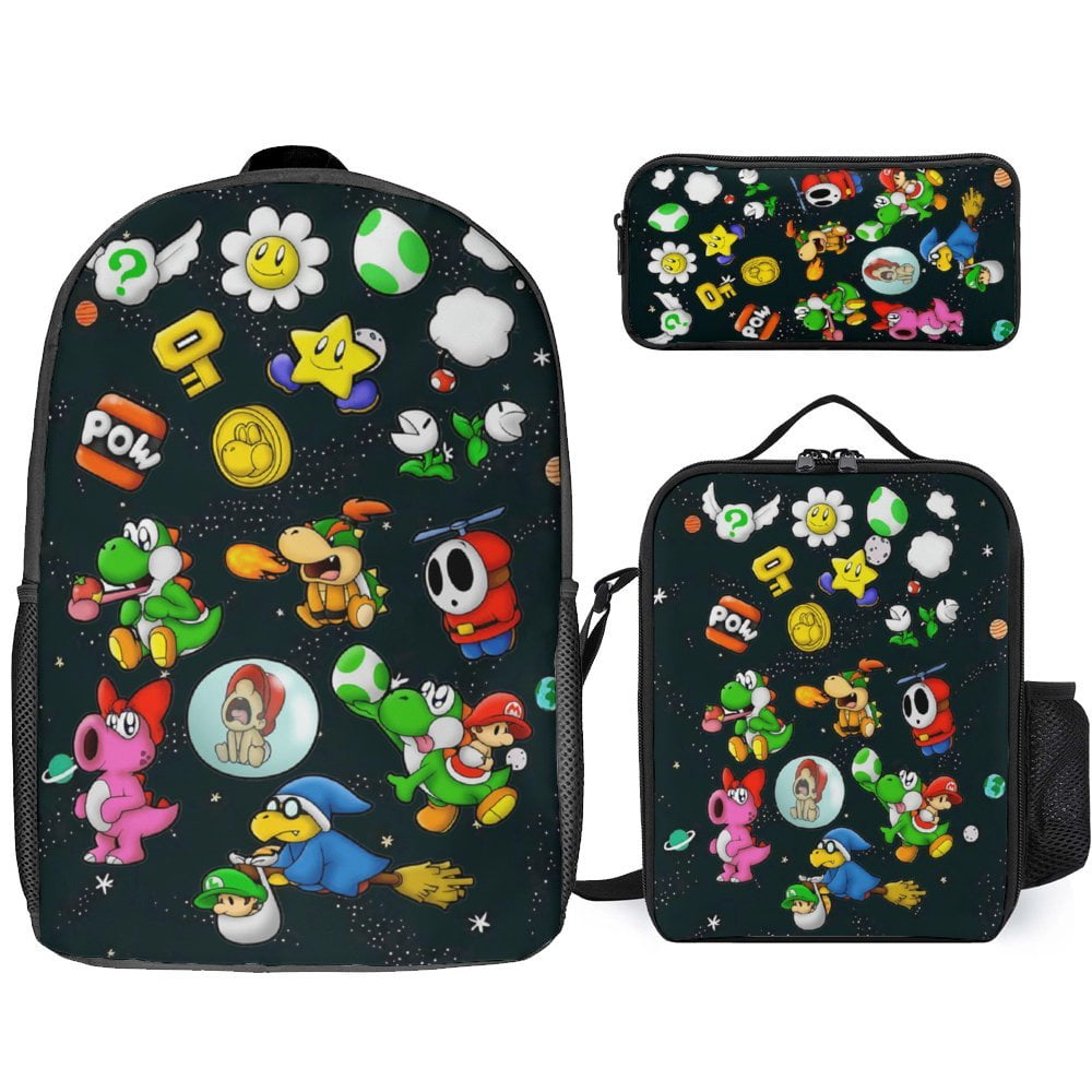 Yoshi Super Casual Backpack 3 Piece Set Daypack Lightweight Laptop Bag ...