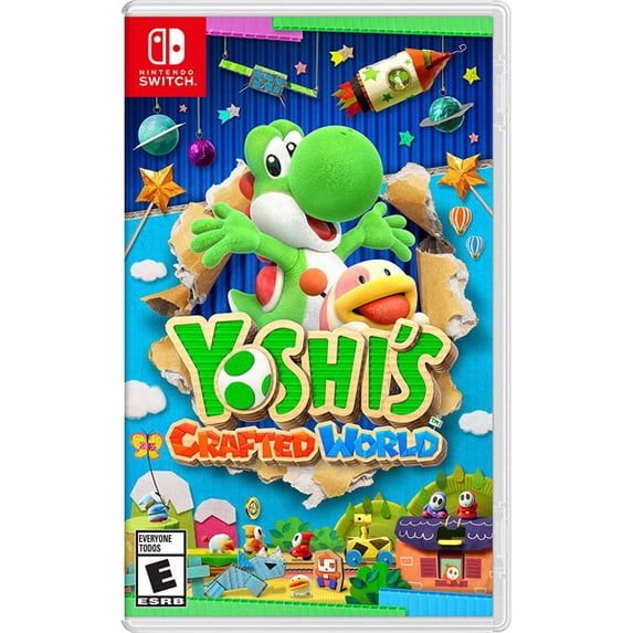 Nintendo Switch Yoshi's Crafted World - New Adventure Video Game with ...