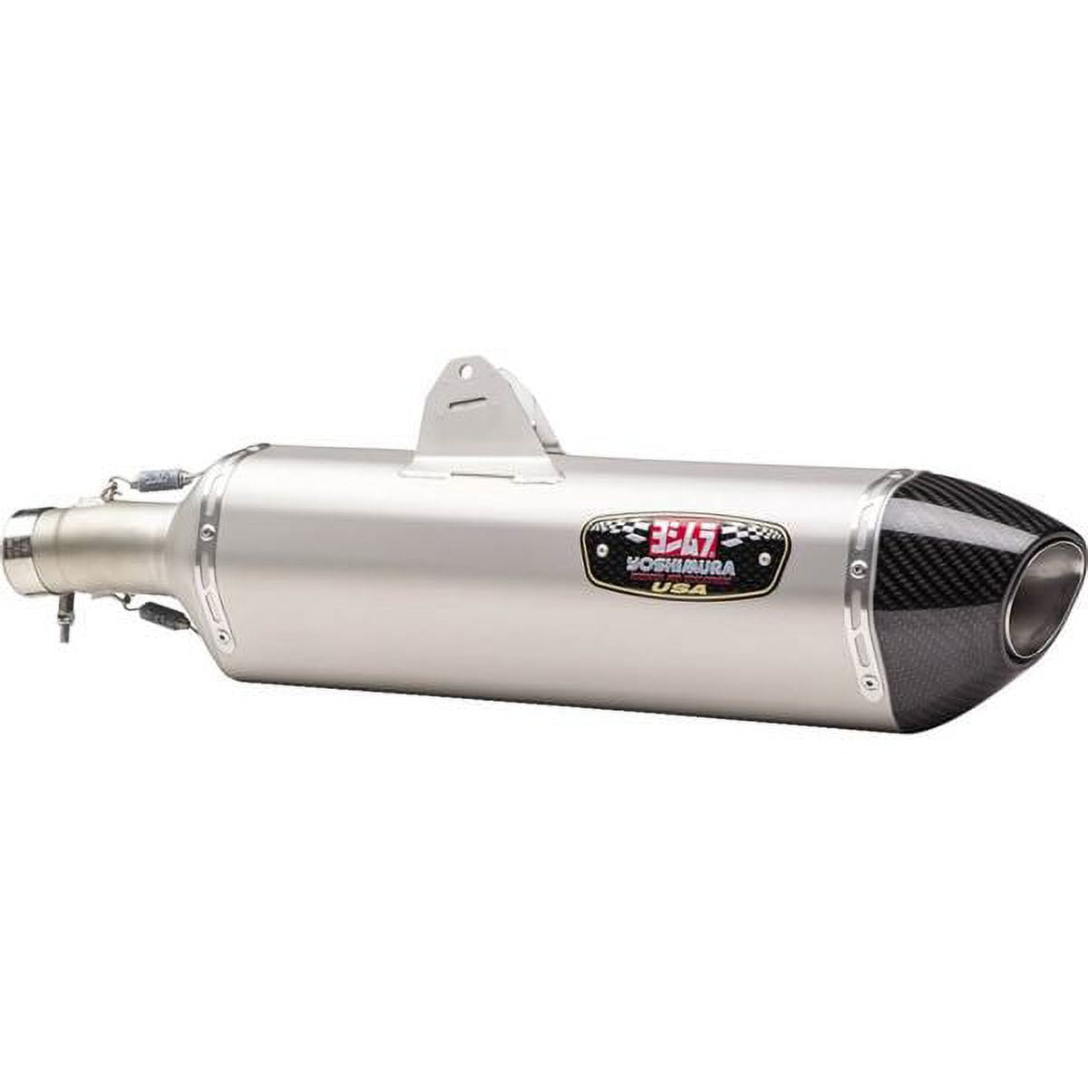 Yoshimura Race R-77 Stainless Slip-On Exhaust with Stainless Muffler ...