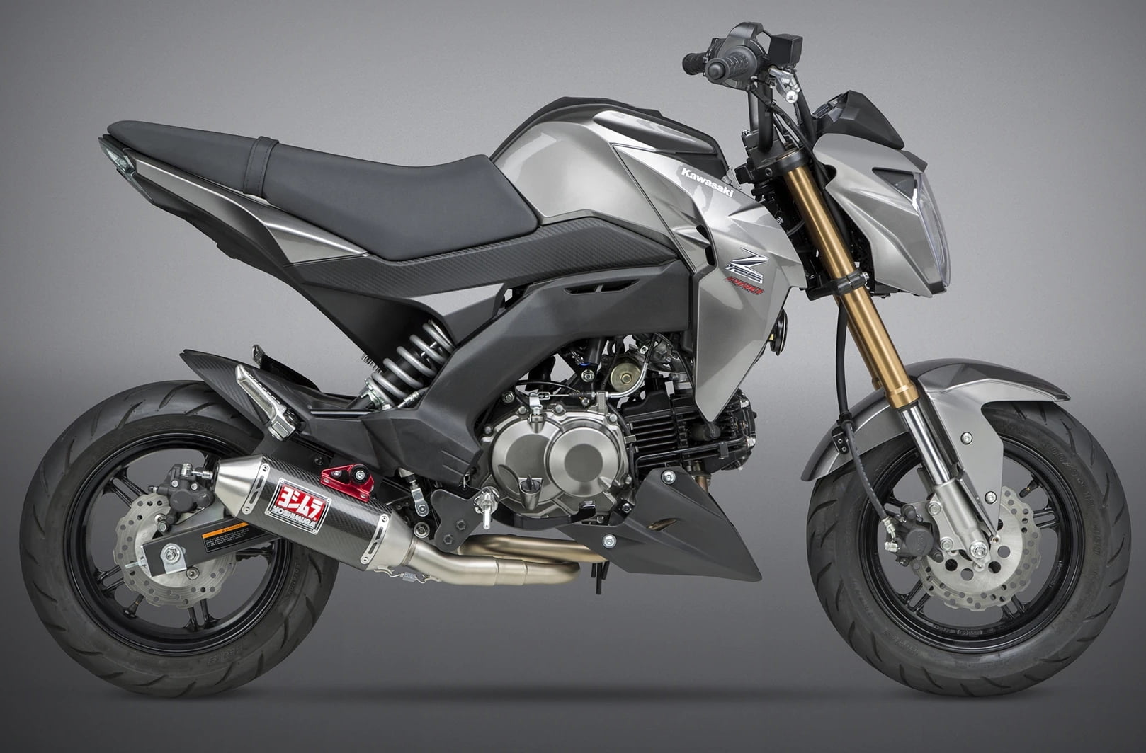 Yoshimura RS-2 Mini Race Stainless/Carbon Tip Full Exhaust System ...