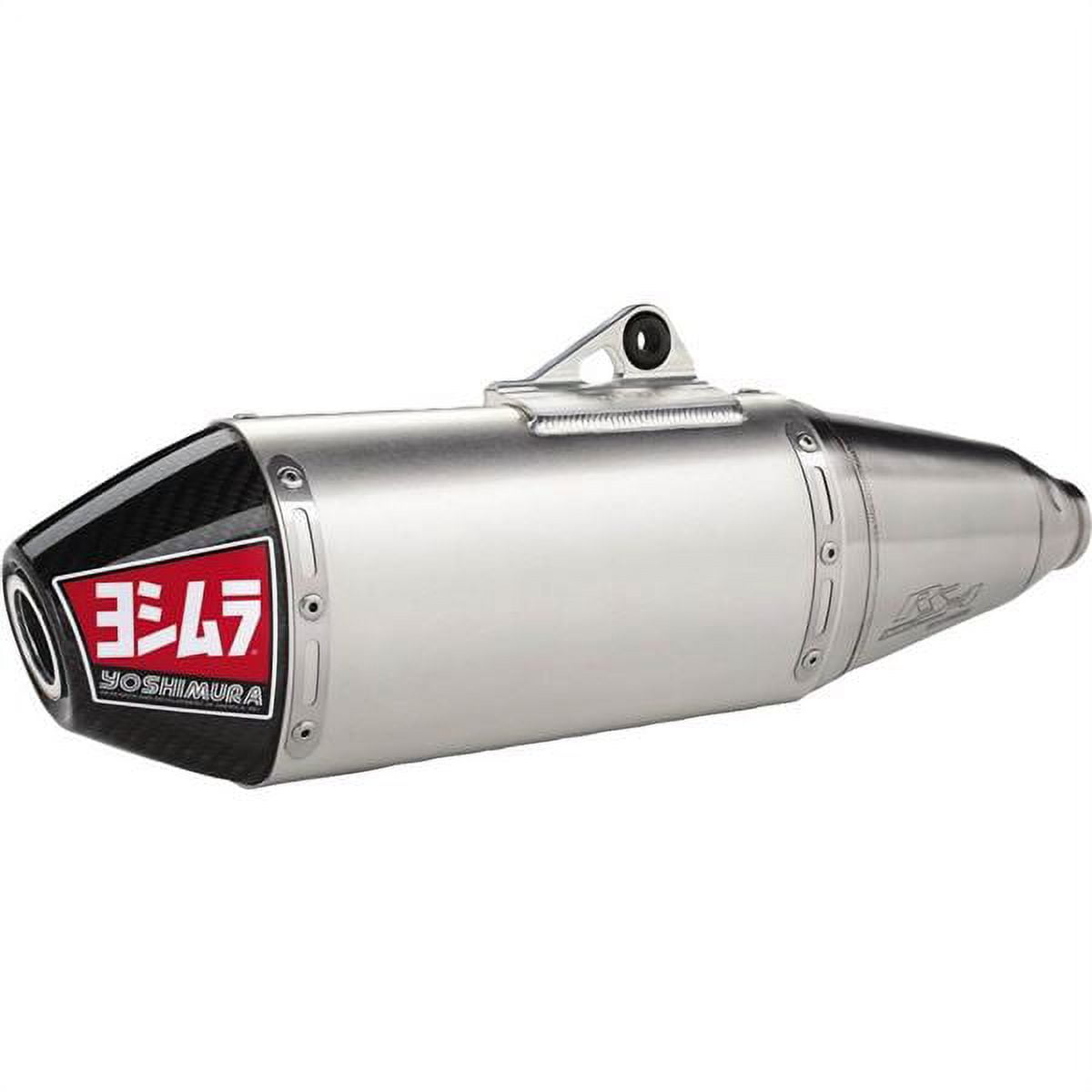 Yoshimura Rs-4 Header/Canister/End Cap Exhaust System Ss-Al-Cf ...