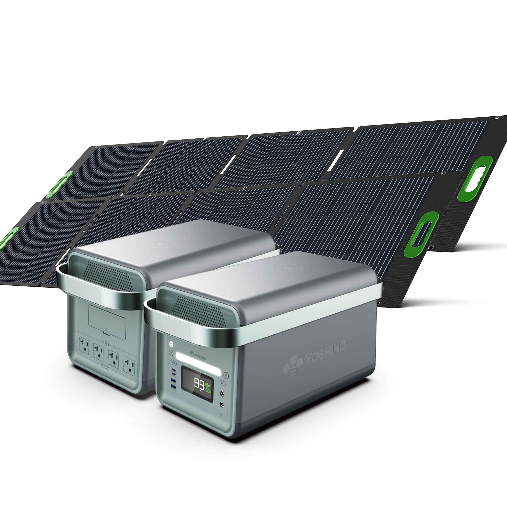 Yoshino B2000 SST 11-Port Solid-State Solar Generator 1326Wh, 2000W ...