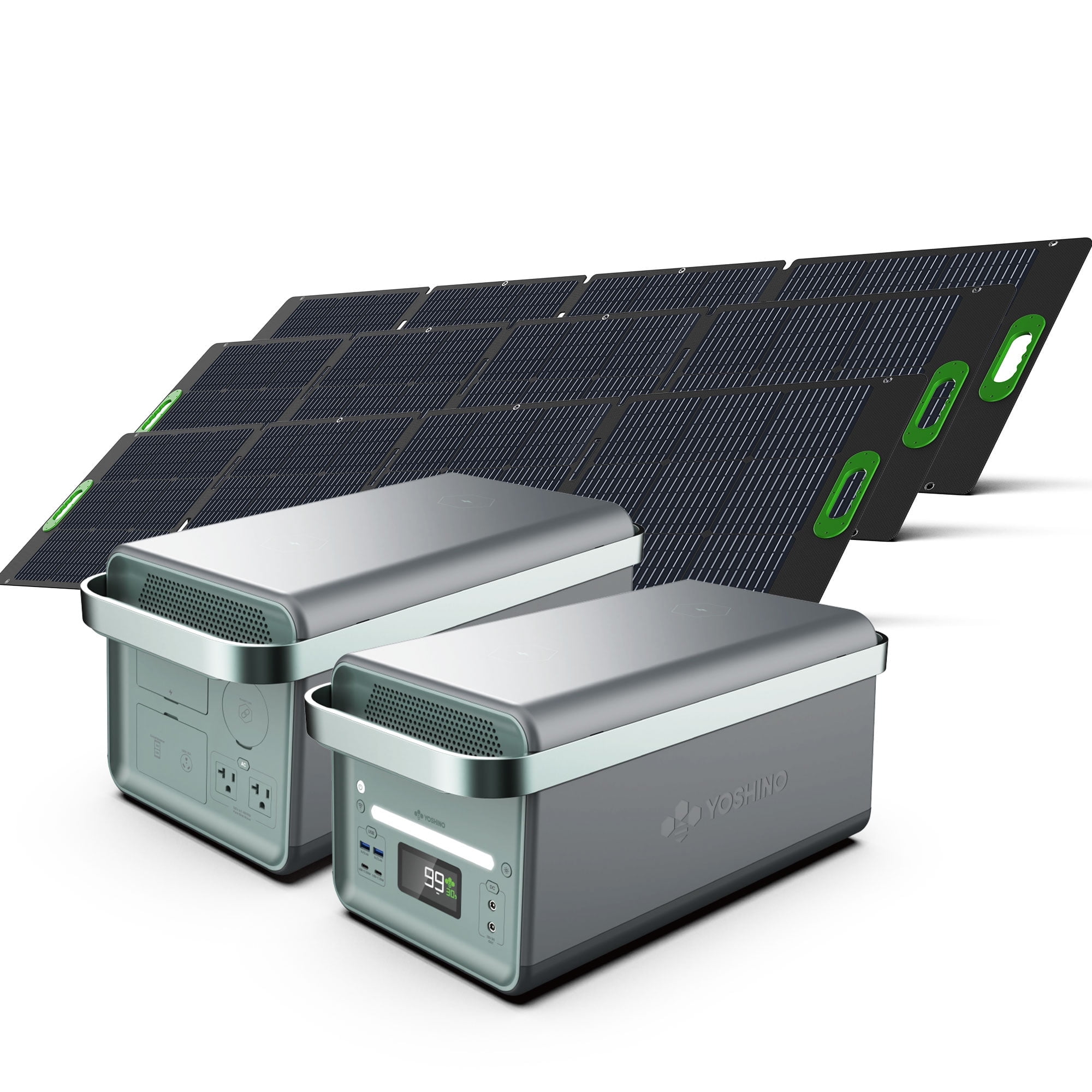 Yoshino B4000 SST 11-Port Solid-State Solar Generator 2611Wh, 4000W ...
