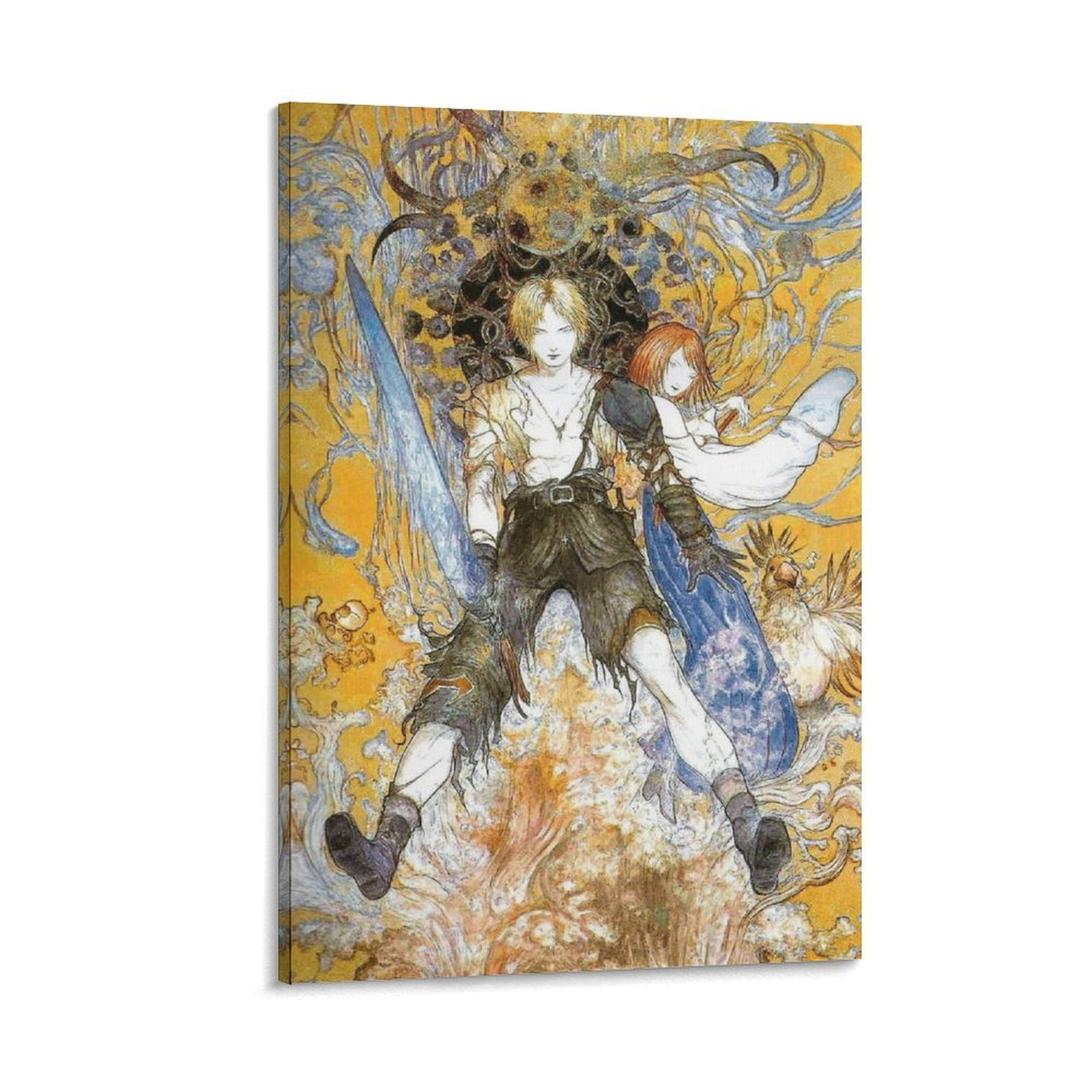 Yoshitaka Amano Artist Poster Painting Artworks Canvas Poster Room ...