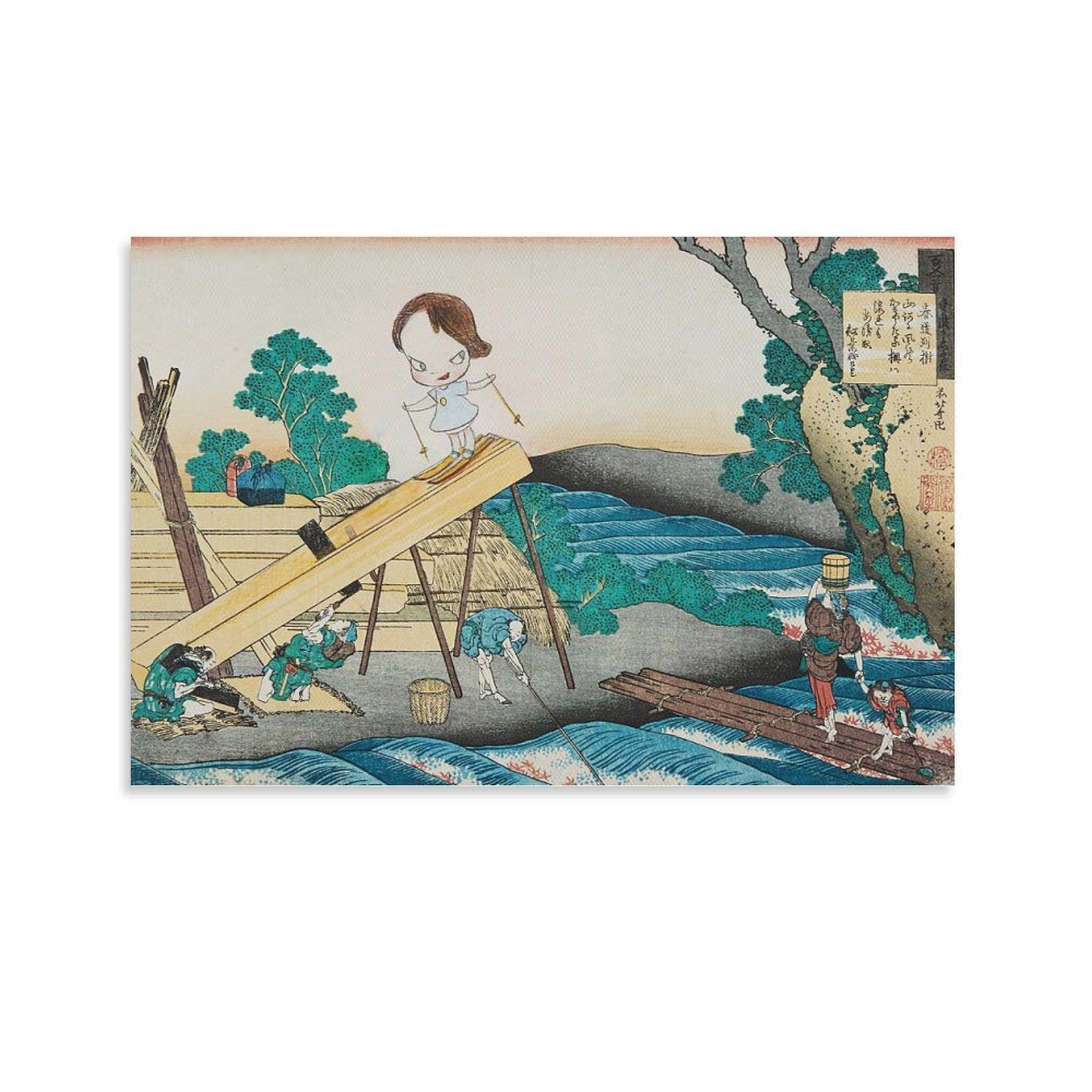 Yoshitomo Nara 奈良美智 Print Painting Illustration (135) Posters Art Print ...