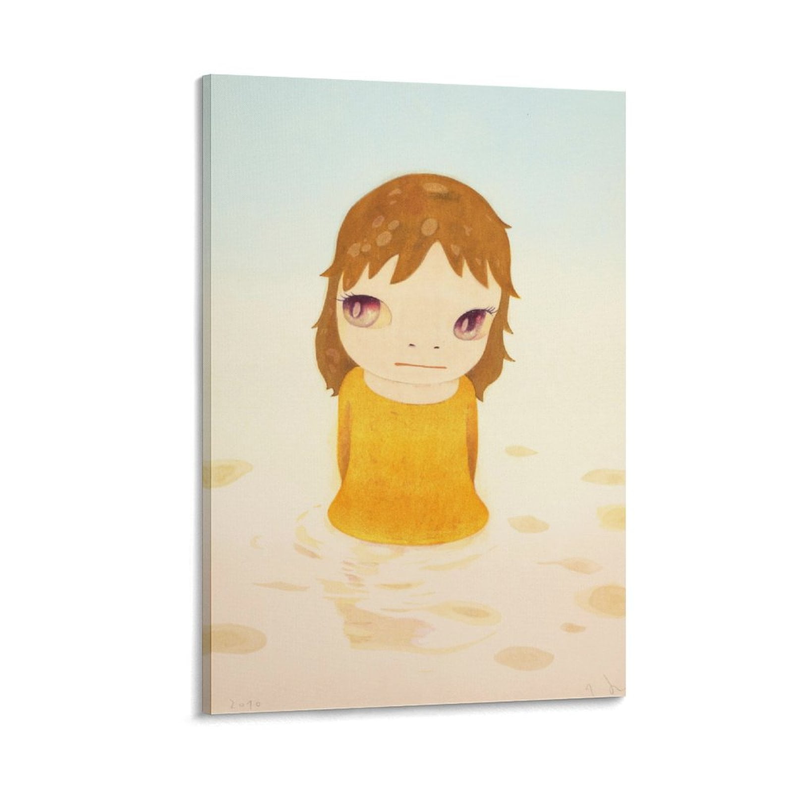 Yoshitomo Nara 奈良美智 Print Painting Illustration (38) Canvas Wall Art ...