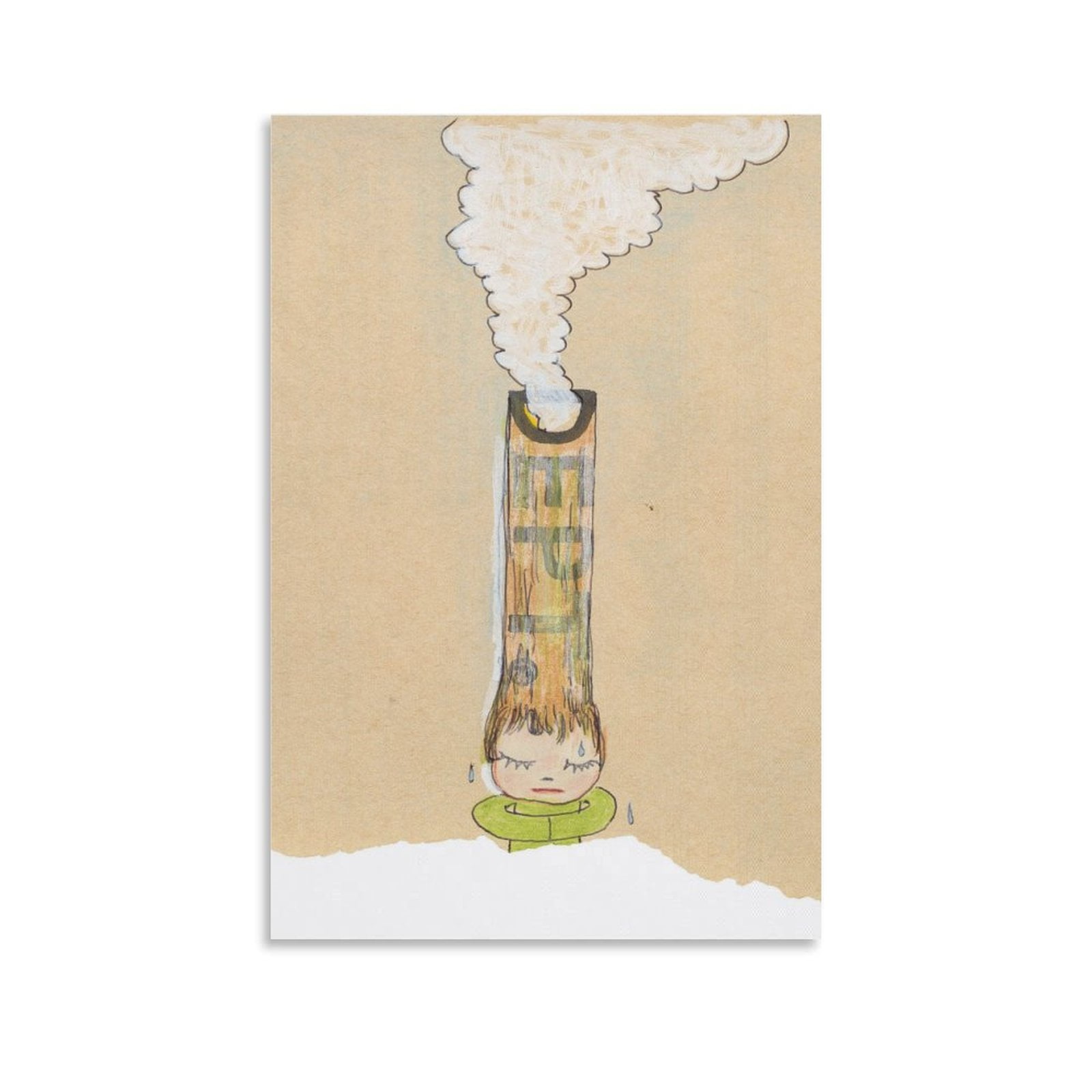 Yoshitomo Nara 奈良美智 Print Painting Illustration (6) Canvas Art Poster ...