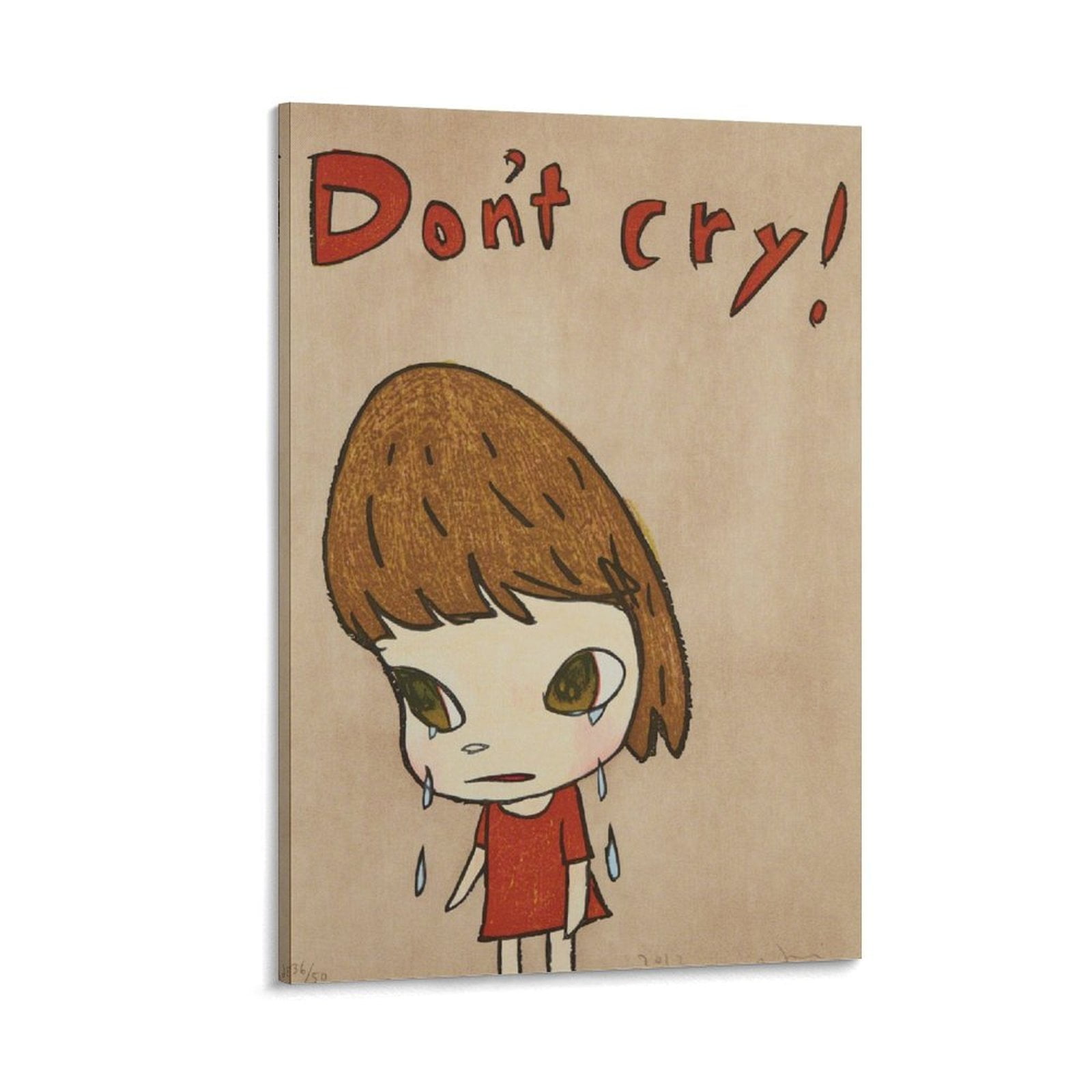 Yoshitomo Nara 奈良美智 Print Painting Illustration (65) Canvas Wall Art ...