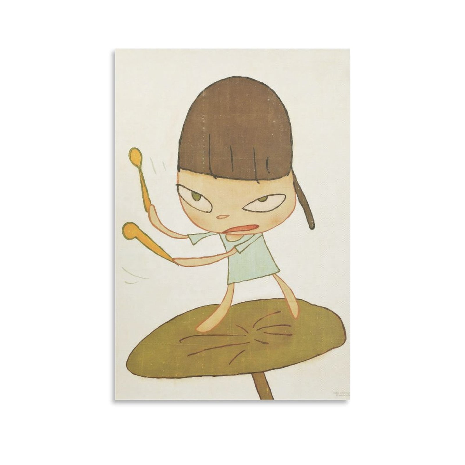 Yoshitomo Nara 奈良美智 Print Painting Illustration (98) Print Photo Art ...